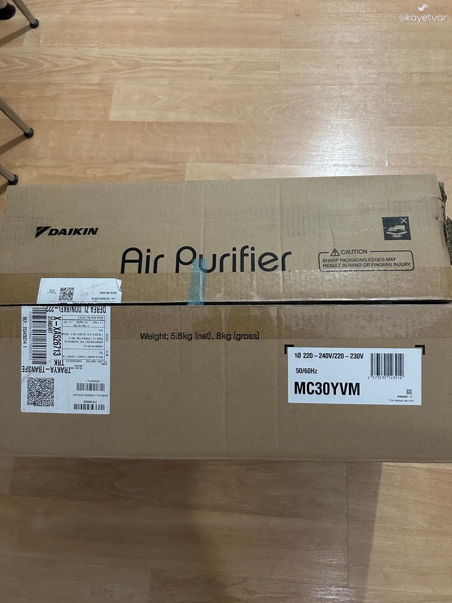 Daikin Hava Temizleme Makinesi Kötü Koku Ve Yetersiz Temizlik Sorunu ...