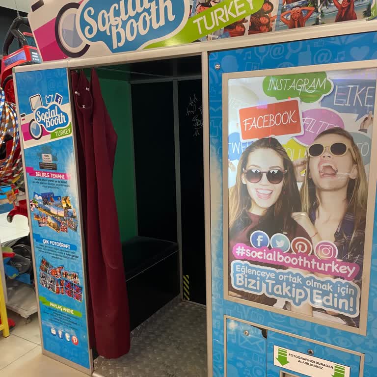 Social Booth Turkey İyas Park AVM Fotoğraf Kabininde Hizmet Alamadan Param Boşa Gitti - Şikayetvar