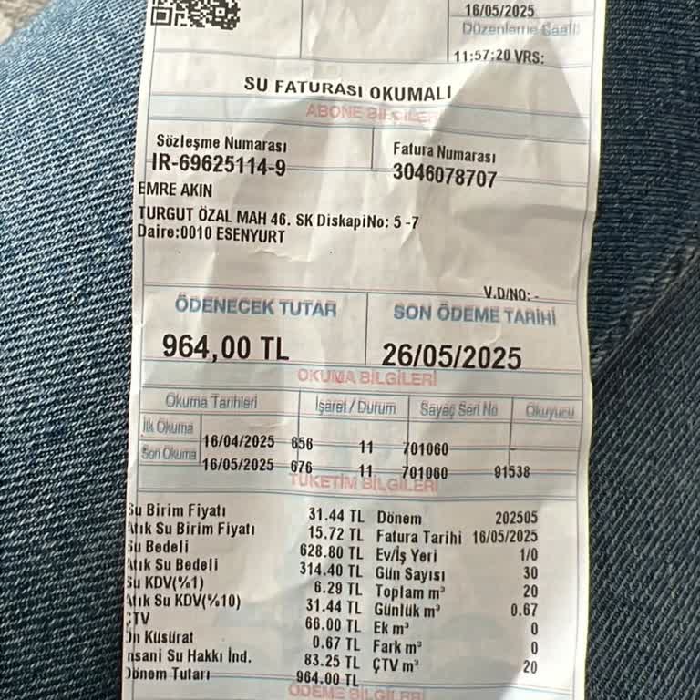 İstanbul Büyükşehir Belediyesi Beklenmedik Yüksek Fatura Ve ...