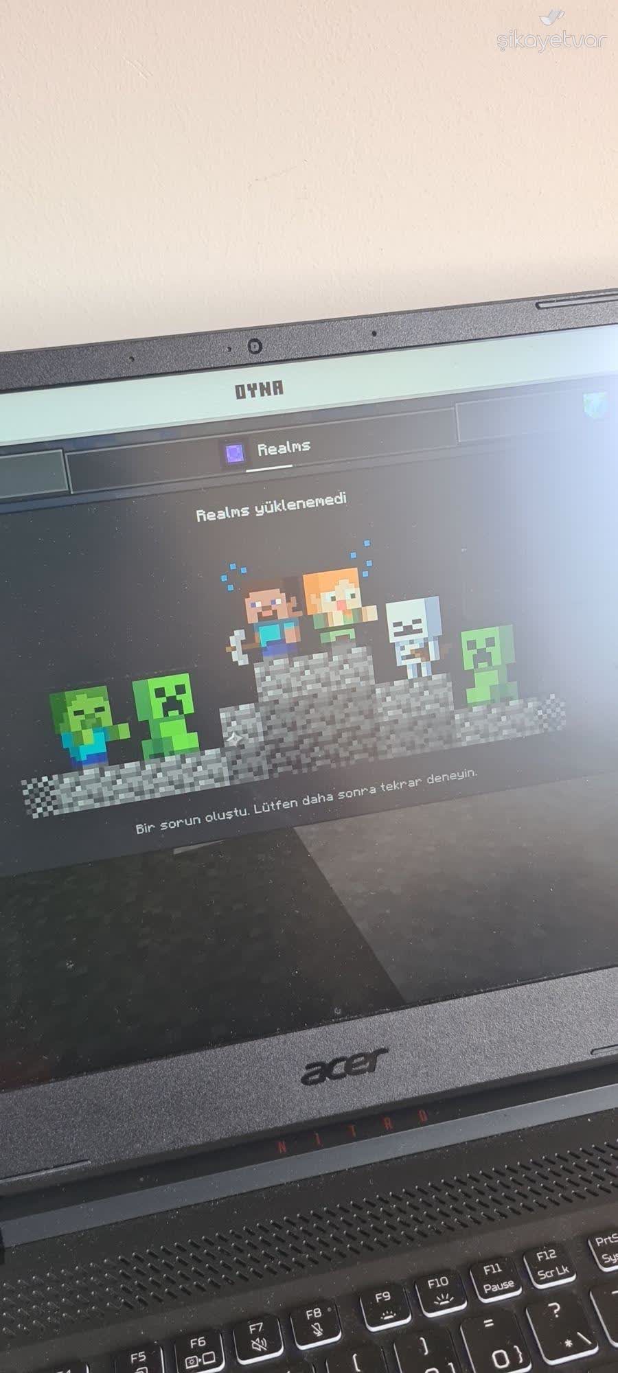 Microsoft Minecraft Realm Sunucuma Erişim Sağlayamıyorum, Dünyalarım ...