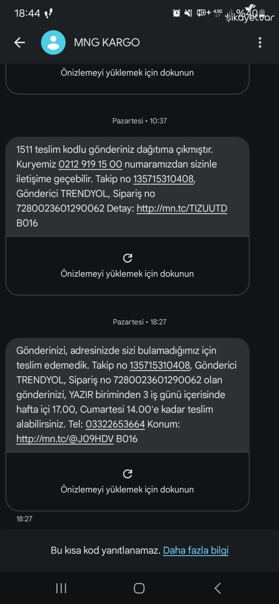 Çözüldü: DHL eCommerce Türkiye Evde Olmama Rağmen Kargom Teslim ...