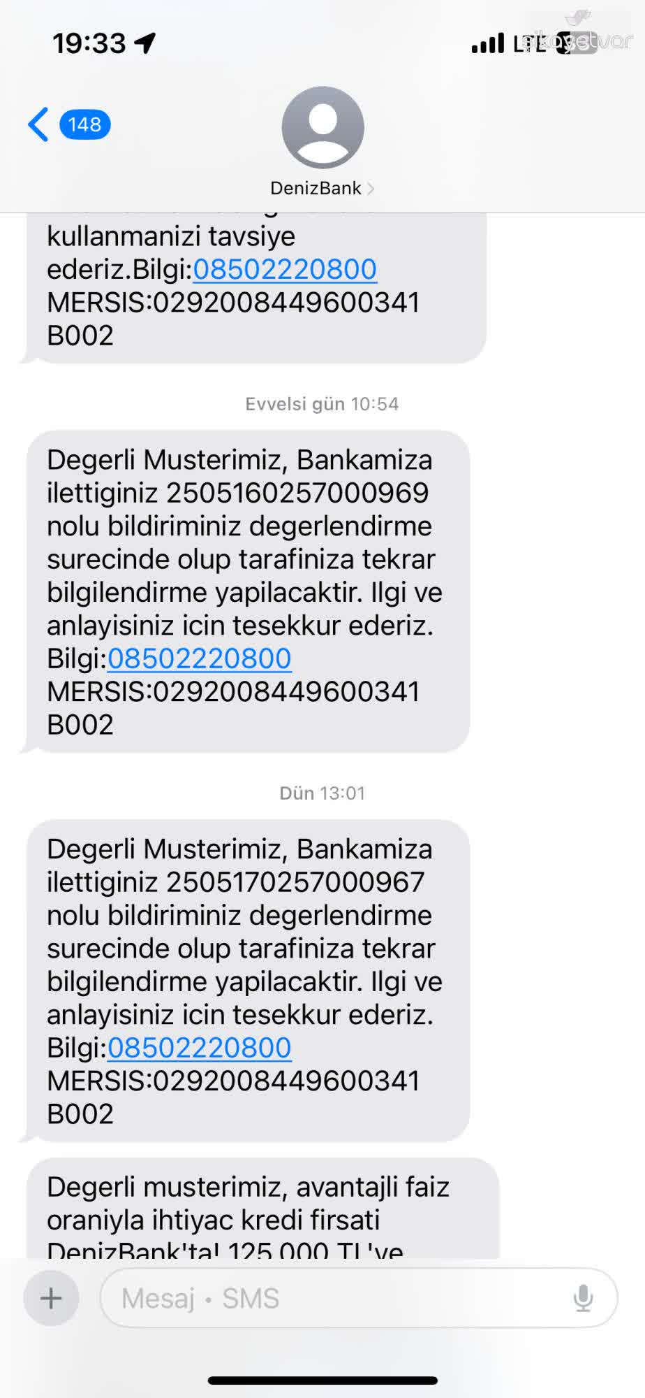 Denizbank Bonus Puanlarım Zamanında Yüklenmedi Ve Talebim Cevaplanmıyor - Şikayetvar