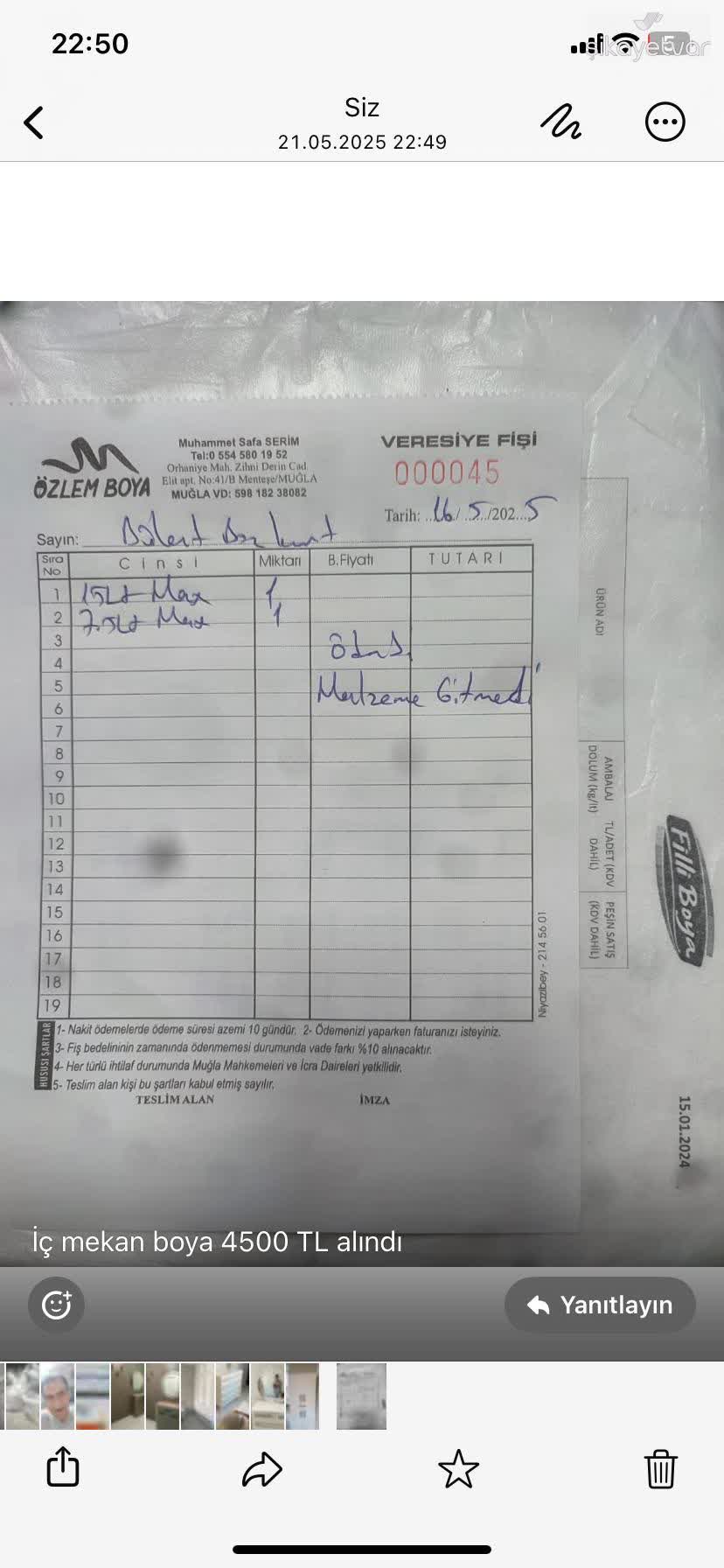 Filli Boya Andezit 20 Renk Kataloğu İle Duvar Rengi Uyuşmazlığı ...