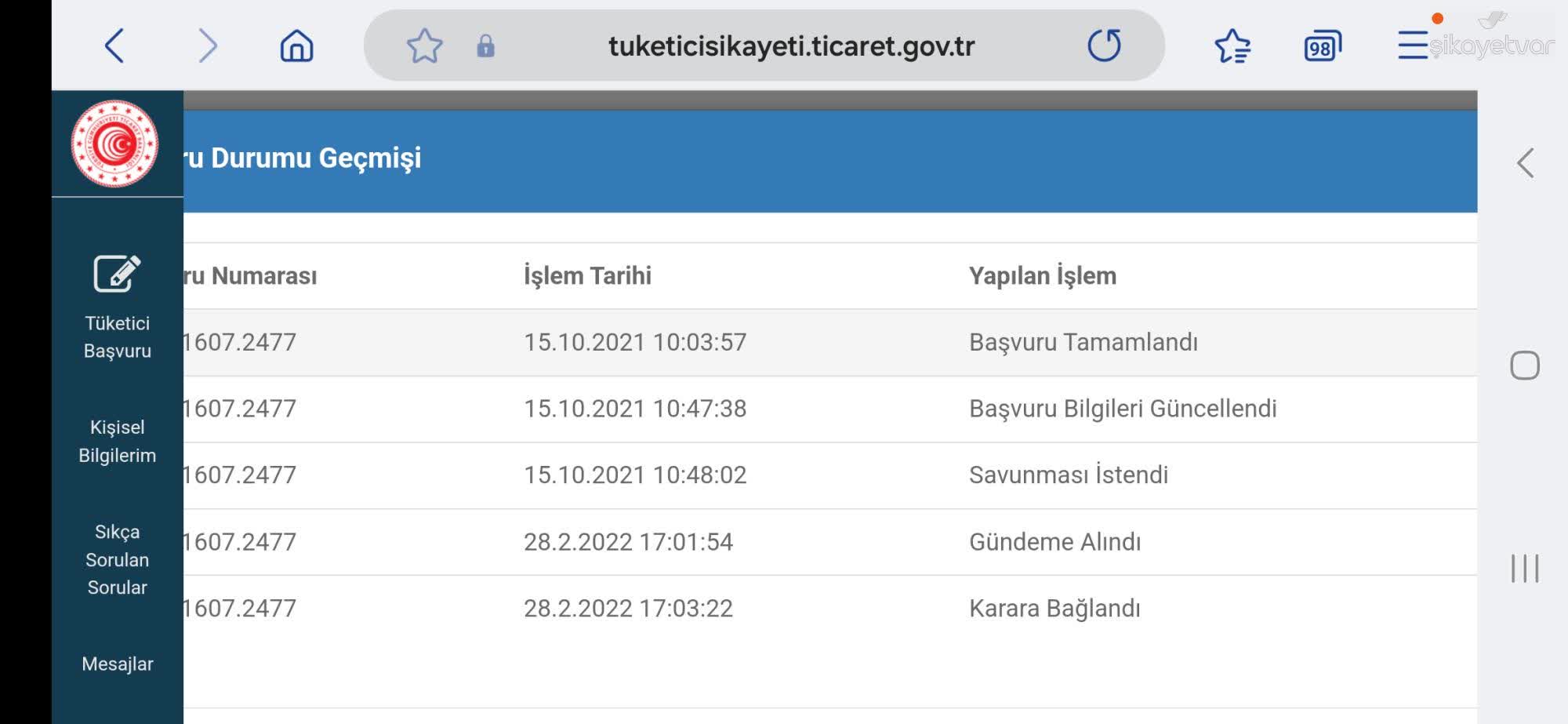 Semre Butik Kazandığım Hakem Heyeti Kararına Rağmen Ücret İadem Yapılmıyor - Şikayetvar