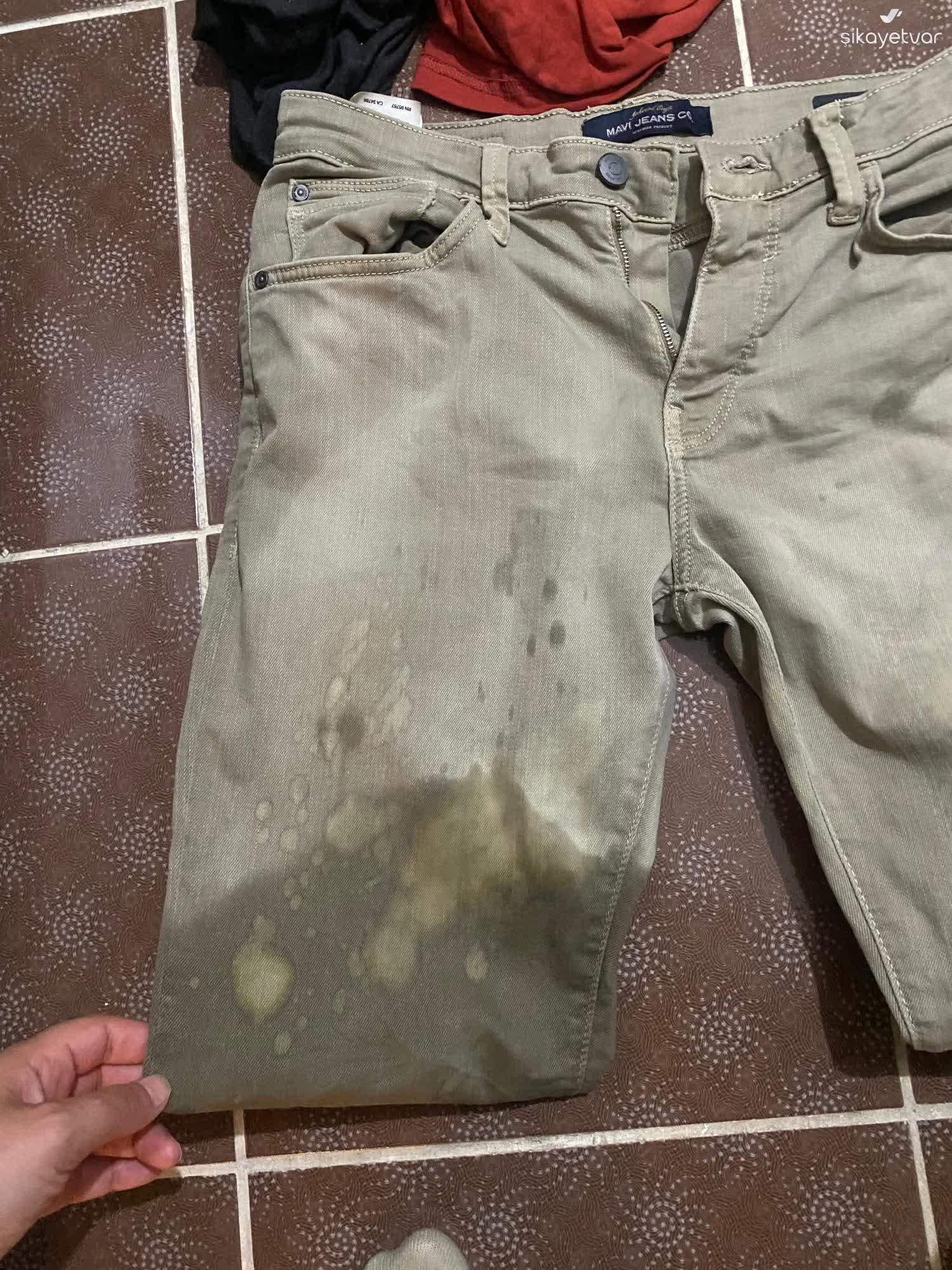 Asperox Asperox Sarı Güç Kullanımı Sonrası Pantolonumun Rengi Açıldı ...