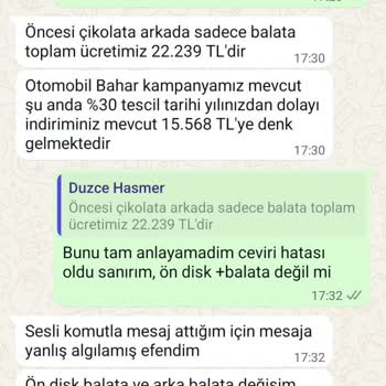 Mercedes-Benz Yetkili Serviste Söz Verilen İndirimin Uygulanmaması Ve ...