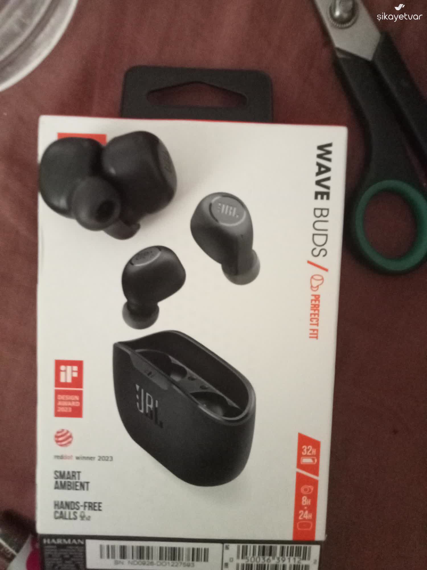JBL Wave Buds Kutusunu Kaybettim, Kulaklıklarımı Kullanamıyorum - Şikayetvar