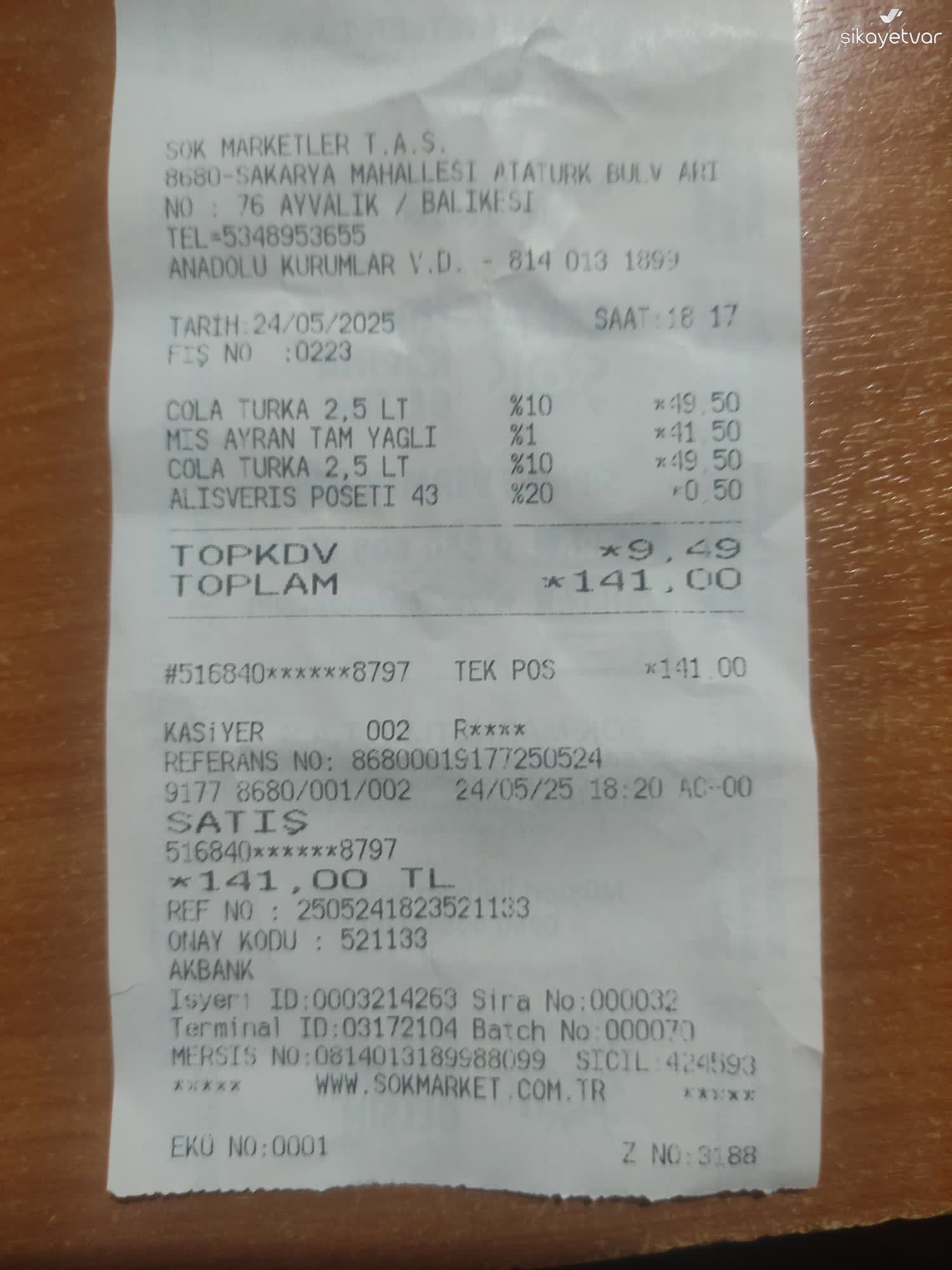 Şok Marketler Şok Market'te Yerli Cola Turka'ya Buzdolabında Yer Ayrılmaması Hayal Kırıklığı ...