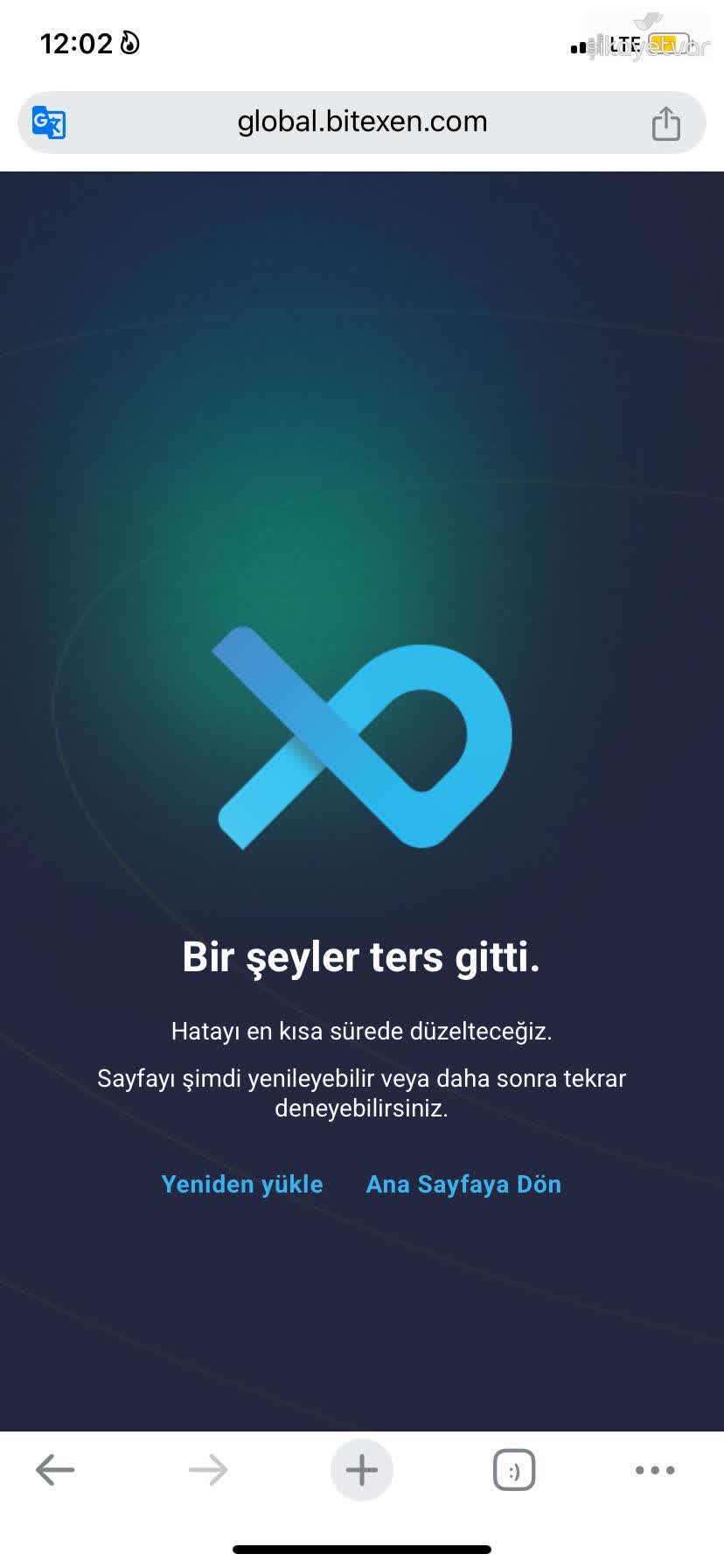 Bitexen Global Kimlik Doğrulama Sorunu - Şikayetvar