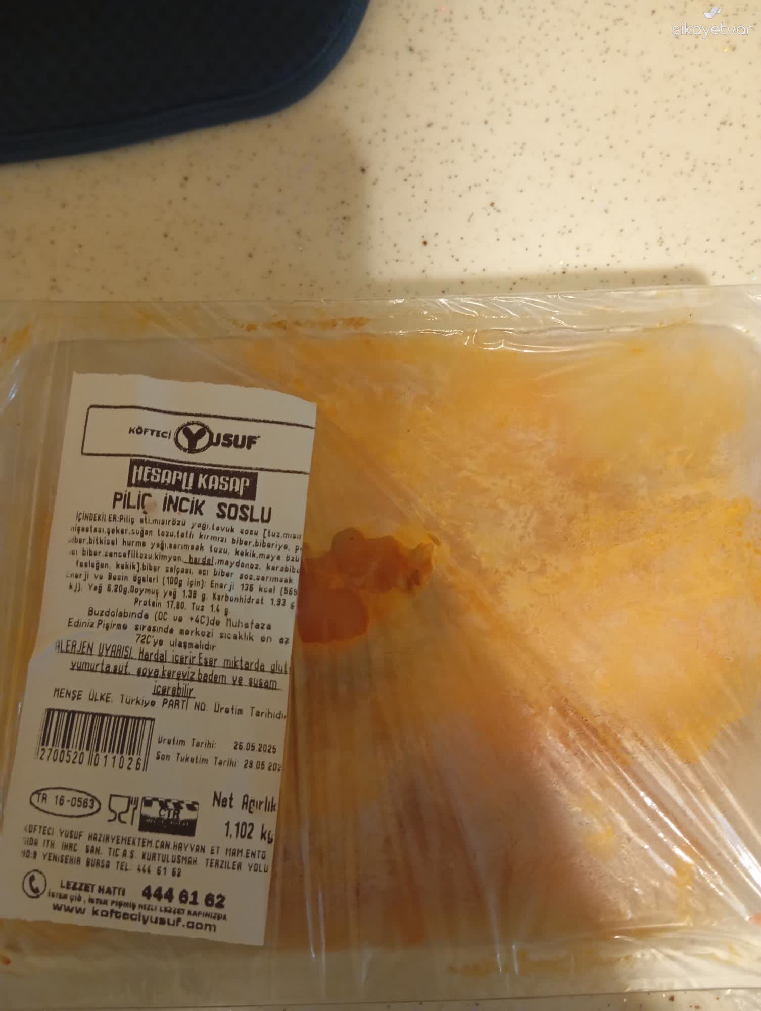 Köfteci Yusuf'tan Eksik Ve Yanlış Piliç İncik Teslimatı Hayal Kırıklığı ...