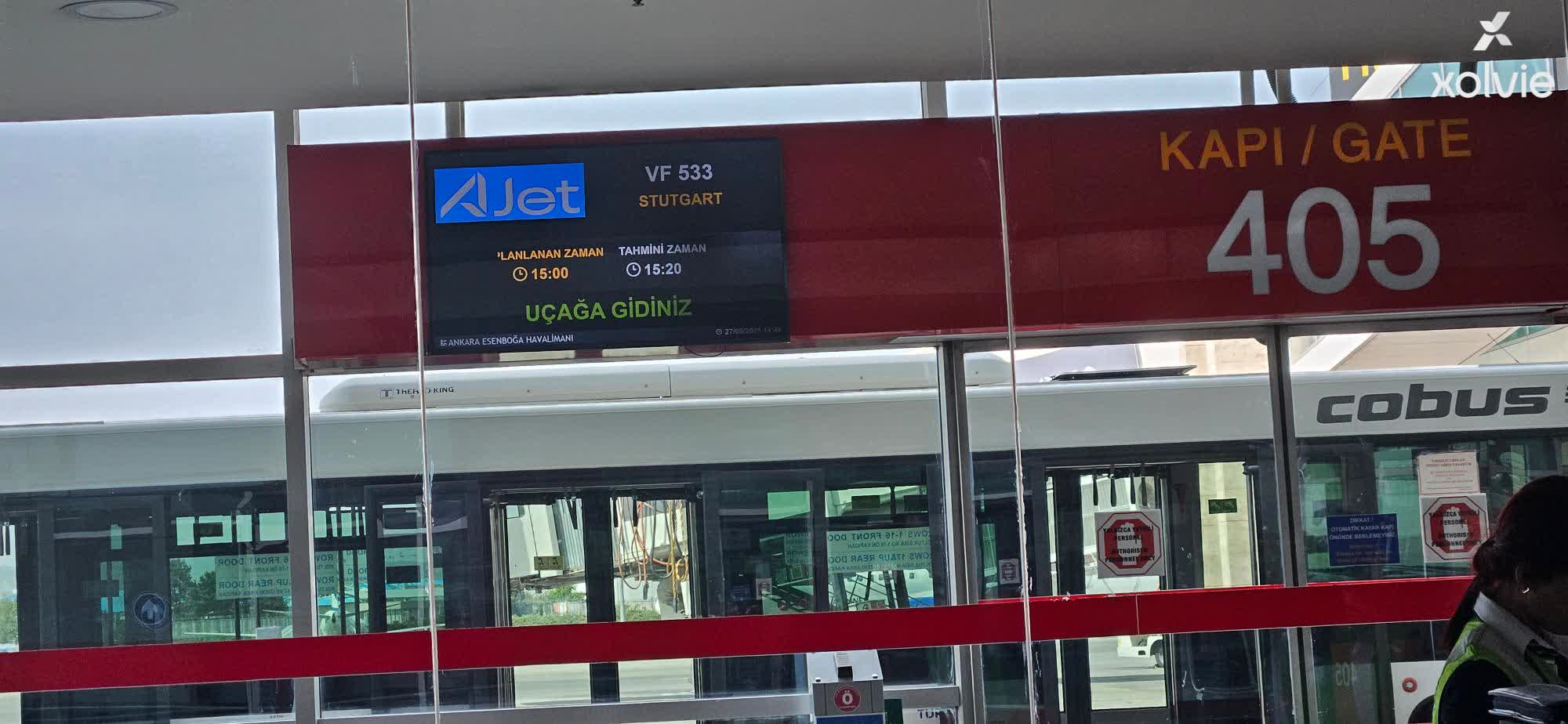 AJet (Anadolu Jet) AJet Flüge VF534 und VF533 mit Verspätungen ohne ...