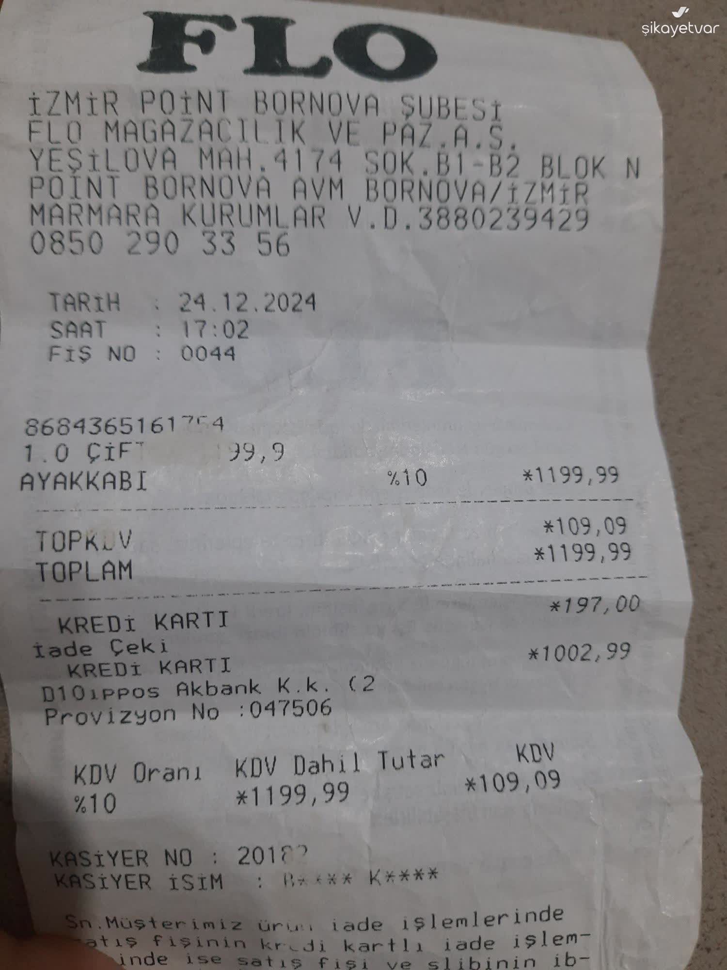 FLO Ayakkabı FLO'dan Aldığım Lumberjack Ayakkabının Garanti Sürecinde ...