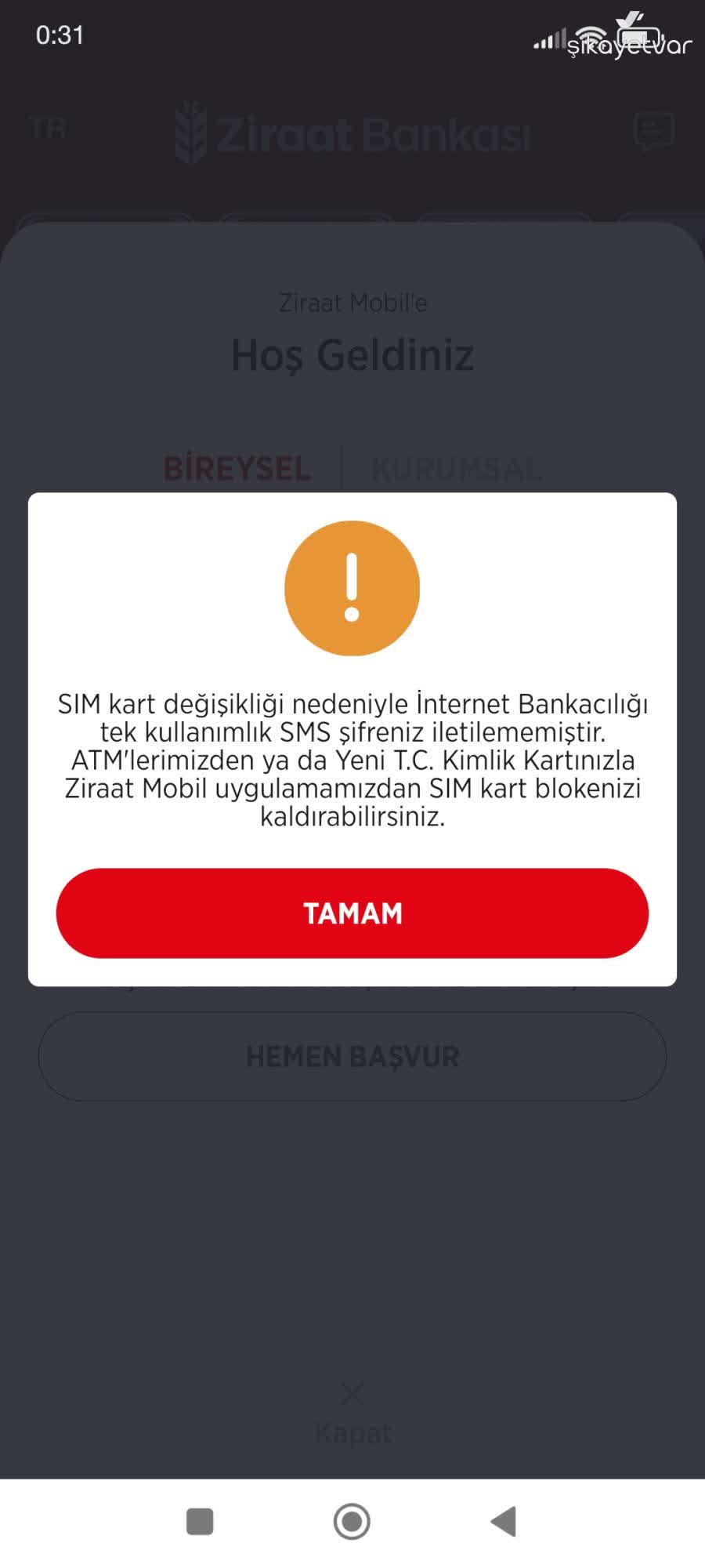 Ziraat Bankası Kartım Bloke Edildi Nedenini Öğrenemiyorum - Şikayetvar