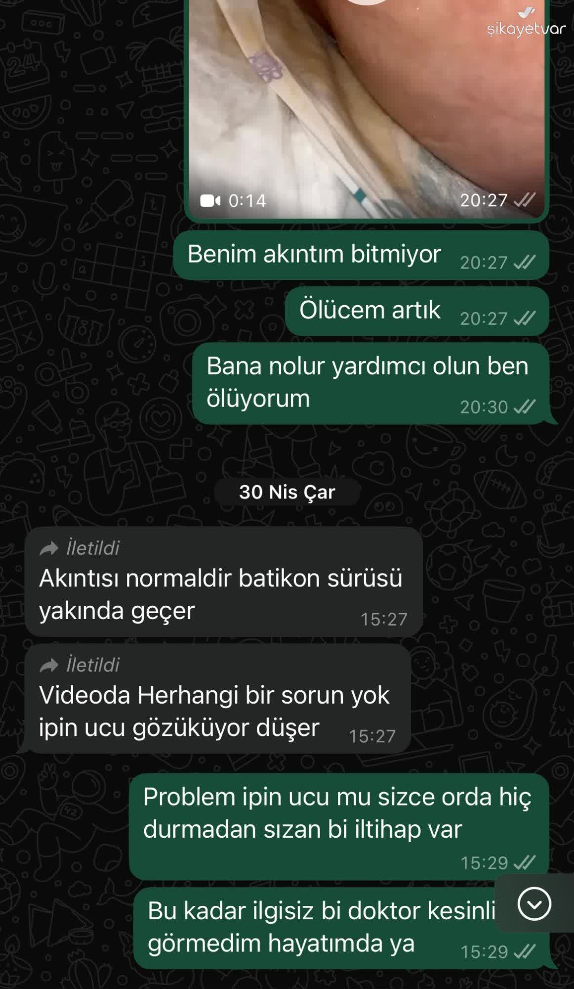 Dr. Murat Acar Ameliyat Sonrası Enfeksiyon Ve Başarısız Tedavi Sonucu Hayati Tehlike Yaşadım ...