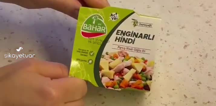 Bahar Hindi Ant Bahar Enginarlı Hindi Konservesi 165 G - Şikayetvar