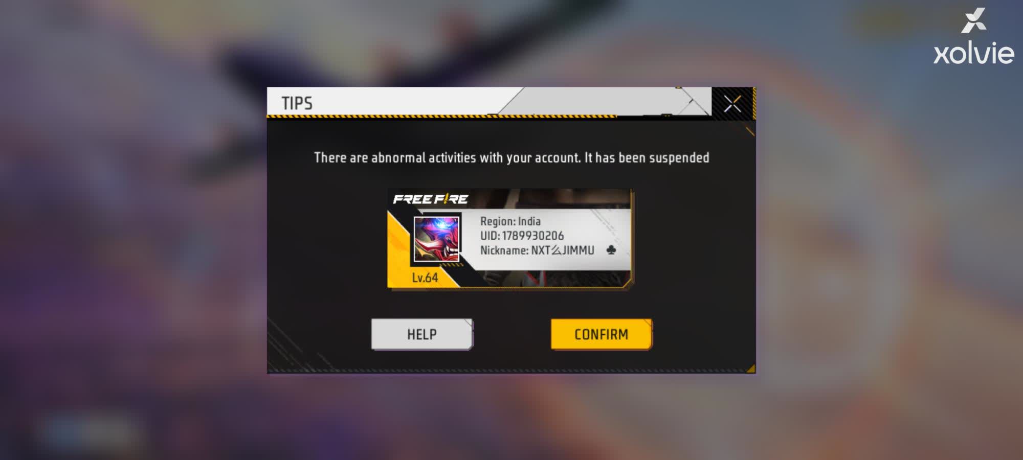 Garena Free Fire Garena Took My Free Fire Account After It Was Hacked Without My Permission - Xolvie