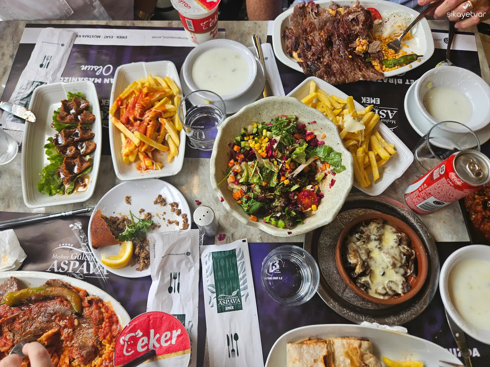 Meşhur Gülçimen Aspava Bir Restoran Şubesinde Olumsuz Yemek Deneyimi ve ...