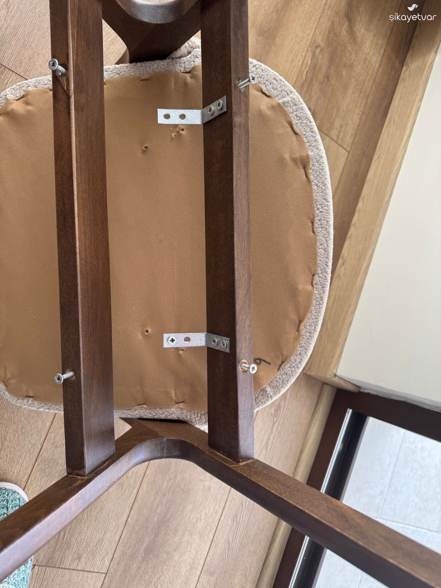 Teleset Teleset Mobilya'dan Alınan Sandalye Takımında Ergonomik Sorun ...