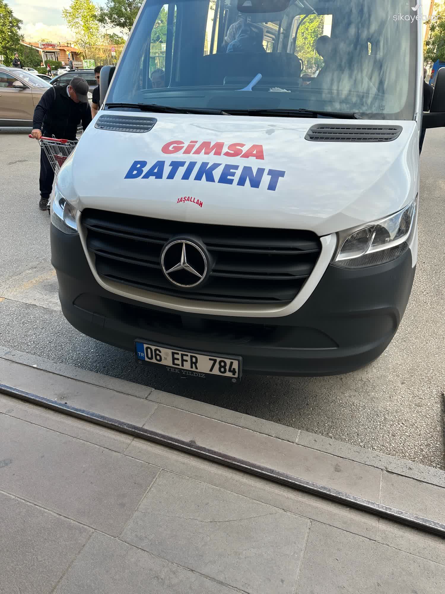Gimsa Gimsa Market Servis Şoförünün Tehlikeli Davranışı Ve Yetersiz ...