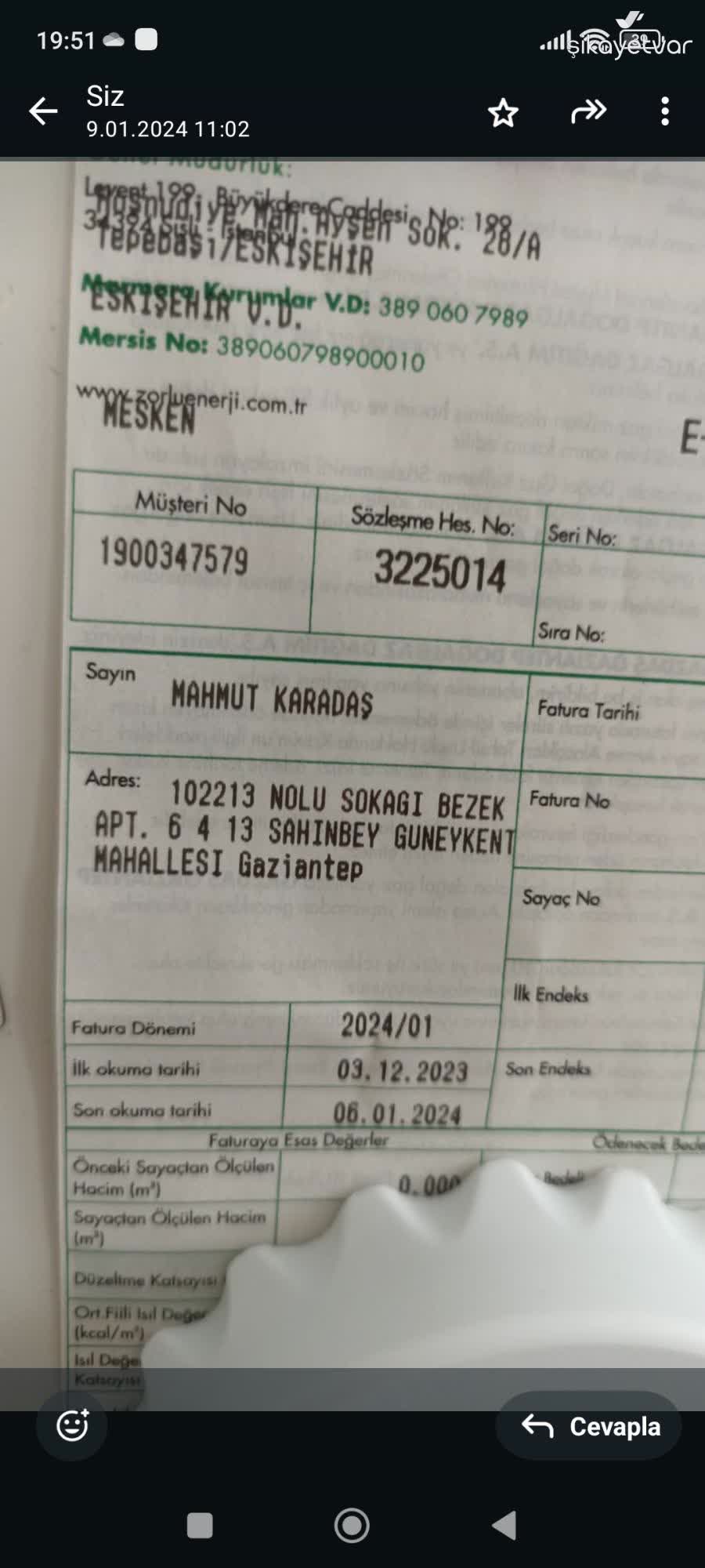 Şahinbey Belediyesi Adres Kaydı Hatası Nedeniyle Evlilik Parası Yardımı ...