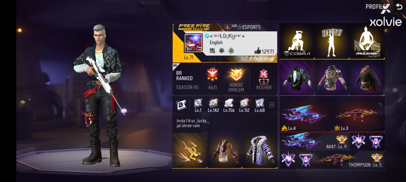 Garena Free Fire My Free Fire Account Hacked, Password Changed, Please Help Me Recover It - Xolvie