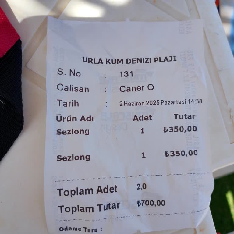 Urla Belediyesi Urla Kum Denizi Plajı Memnuniyetsizliği - Şikayetvar