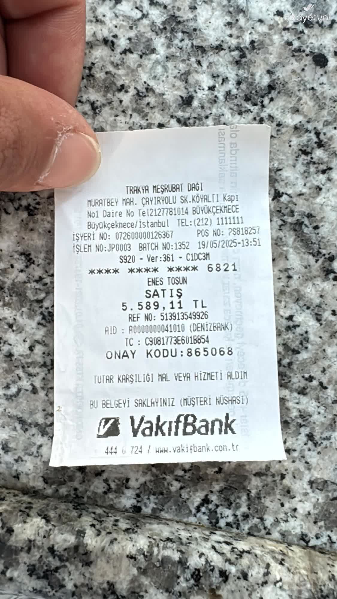 Erikli Su Satın Aldığım Sularla Birlikte Söz Verilen Dolap Teslim ...