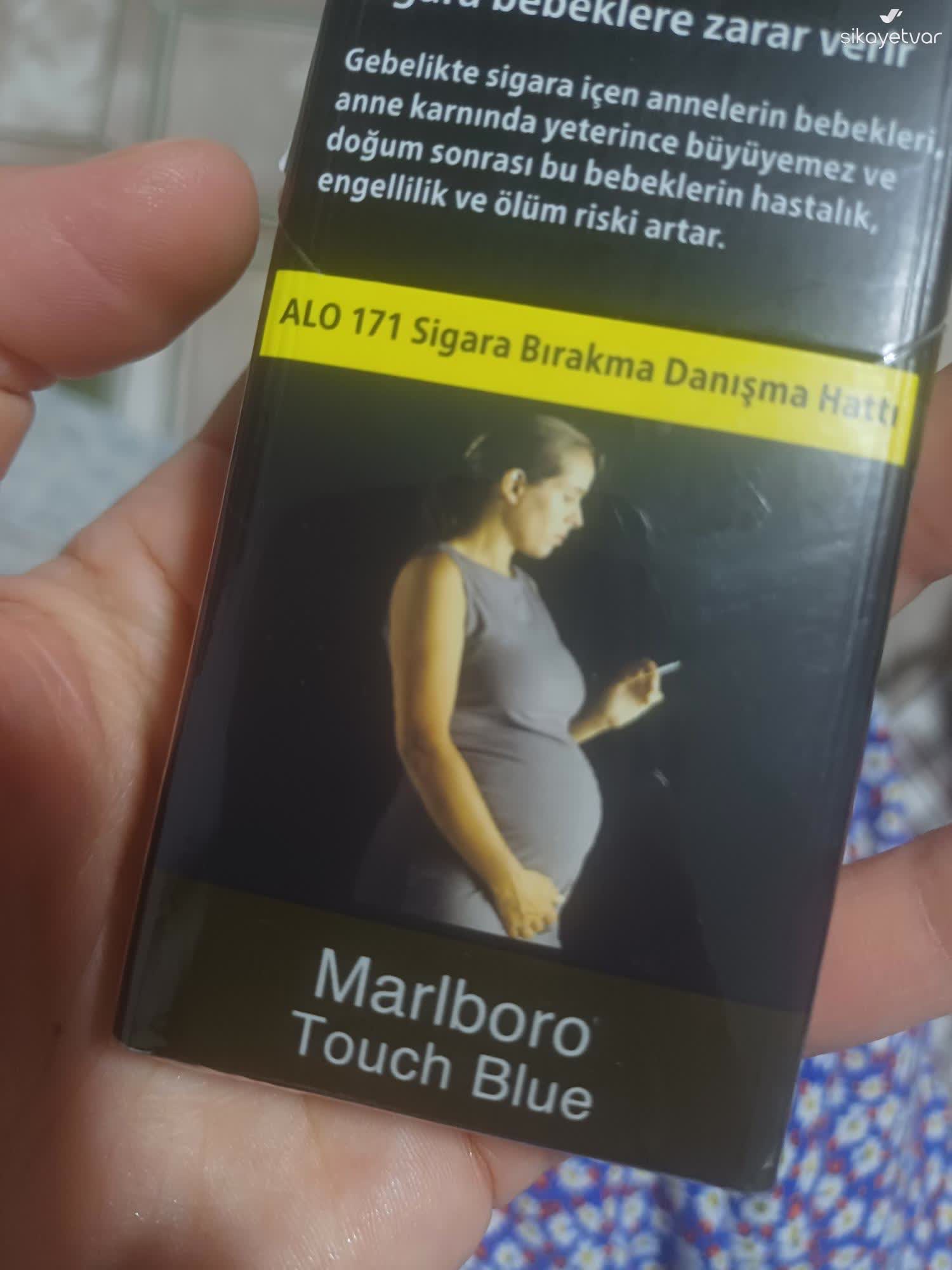 Philip Morris Marlboro Touch Blue Paketlerinde Küflü Sigara Sorunu - Şikayetvar