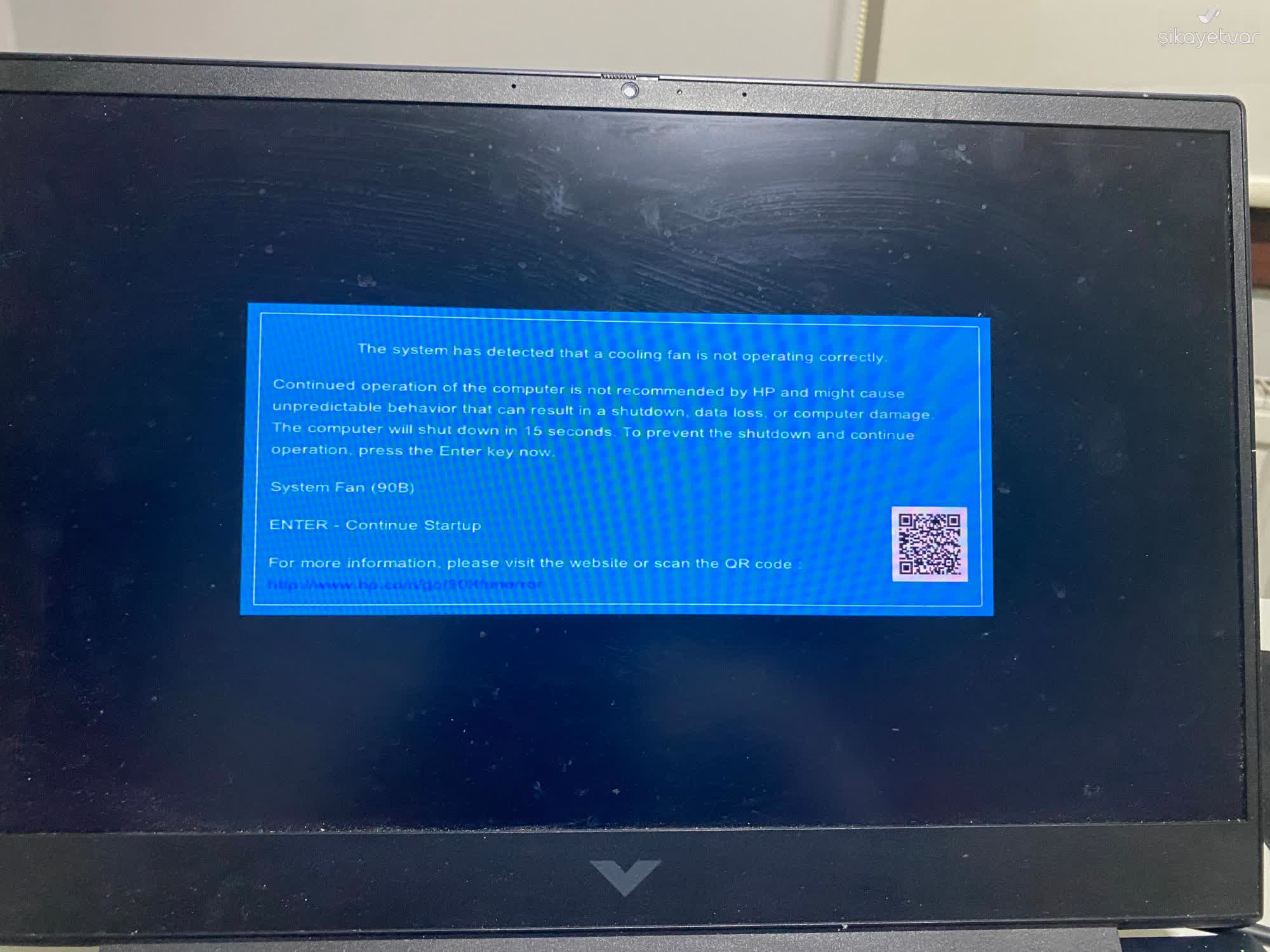 HP Victus Laptopta Fan Hatası Ve USB Sorunları - Şikayetvar