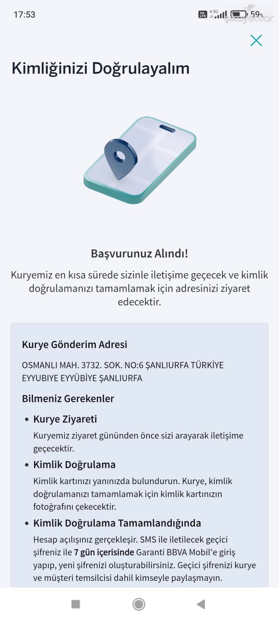 Garanti BBVA Garanti Bankası Mobil Müşteri Olamıyorum, Yüz Okuma Ve ...