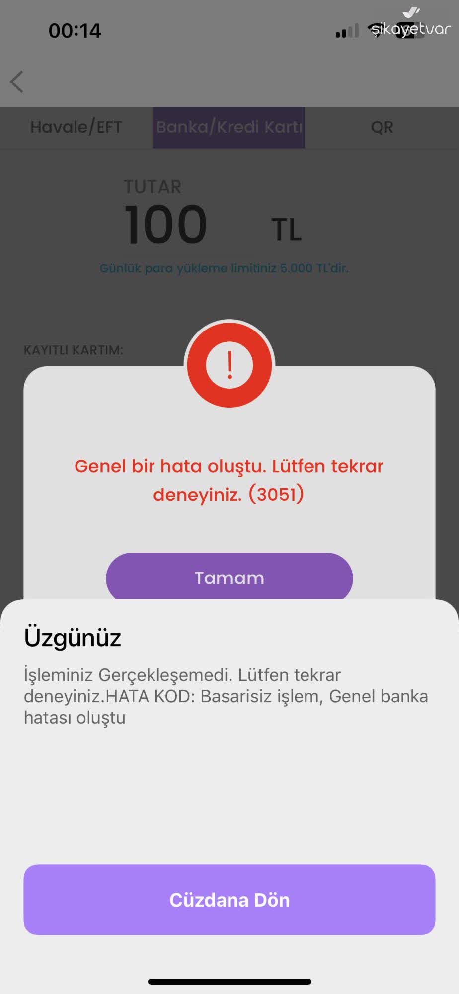 Kredi Kartından Kassa Hesabına Para Aktarma Sorunu Ve Müşteri ...