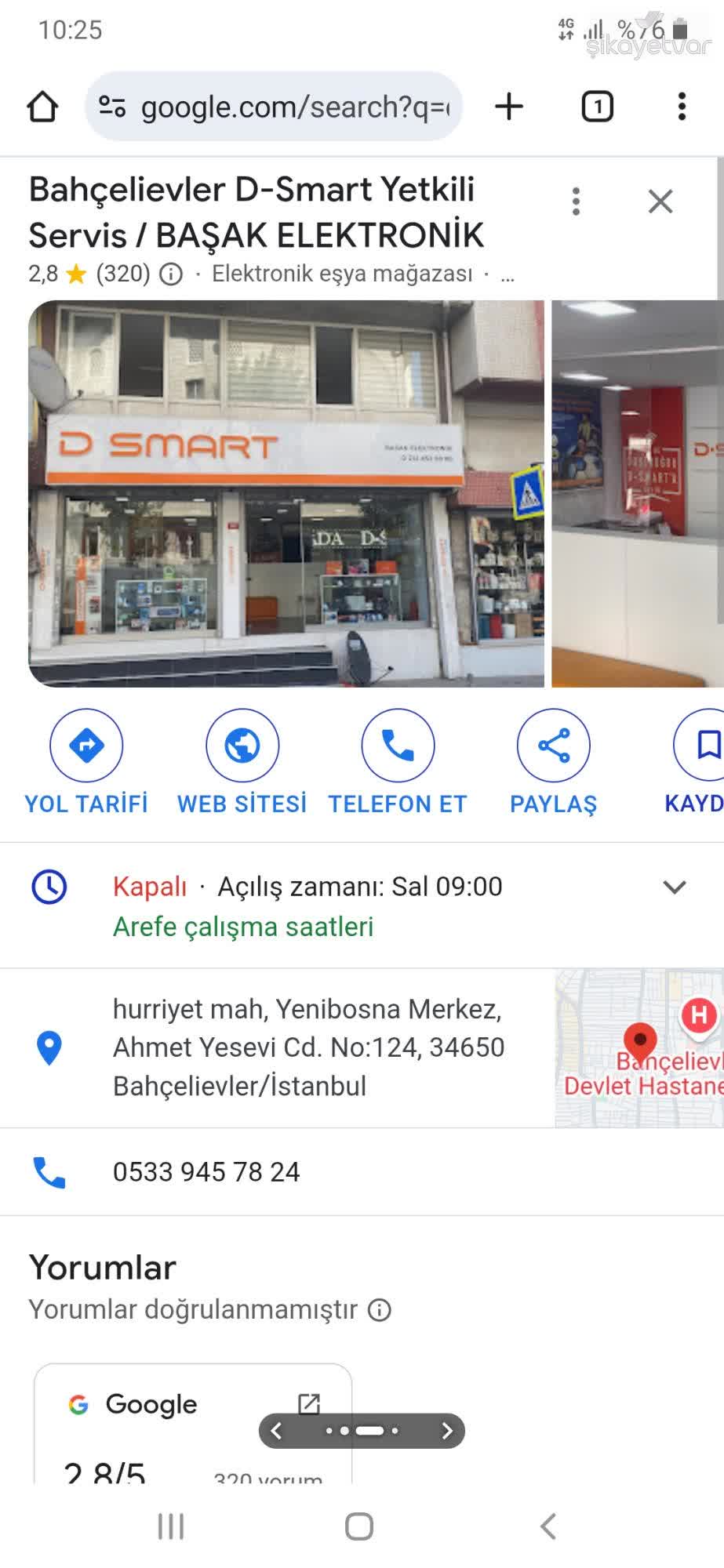 D-Smart Abonelik İptalinde Zorluk Ve Ek Ücret Talepleri - Şikayetvar