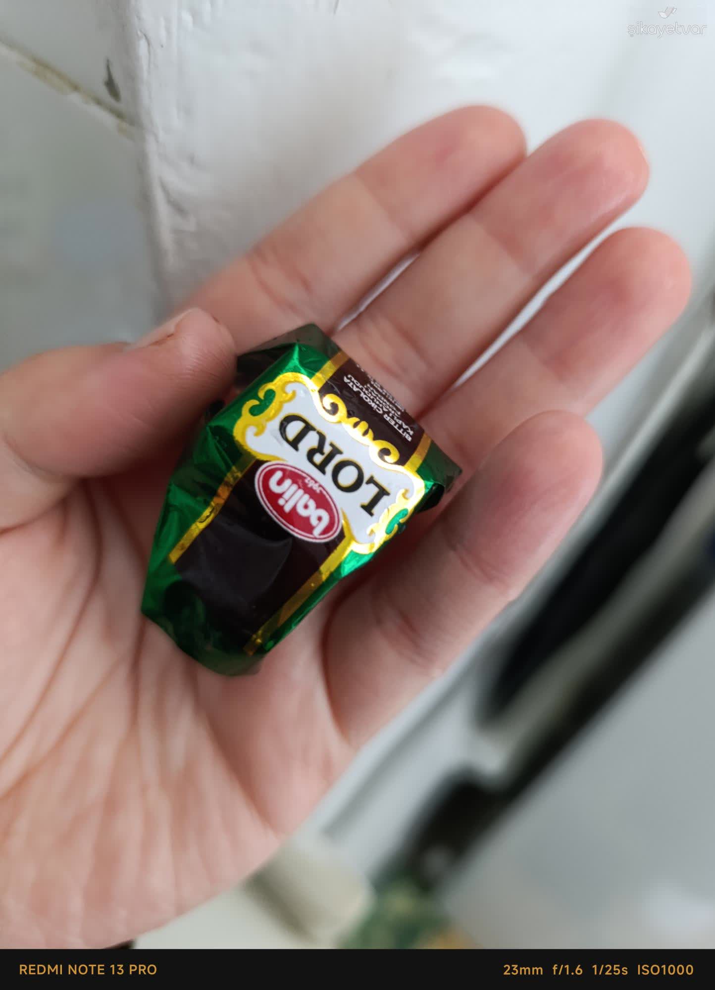 Detay Gıda Lord Çikolatadan Kıl Çıktı - Şikayetvar