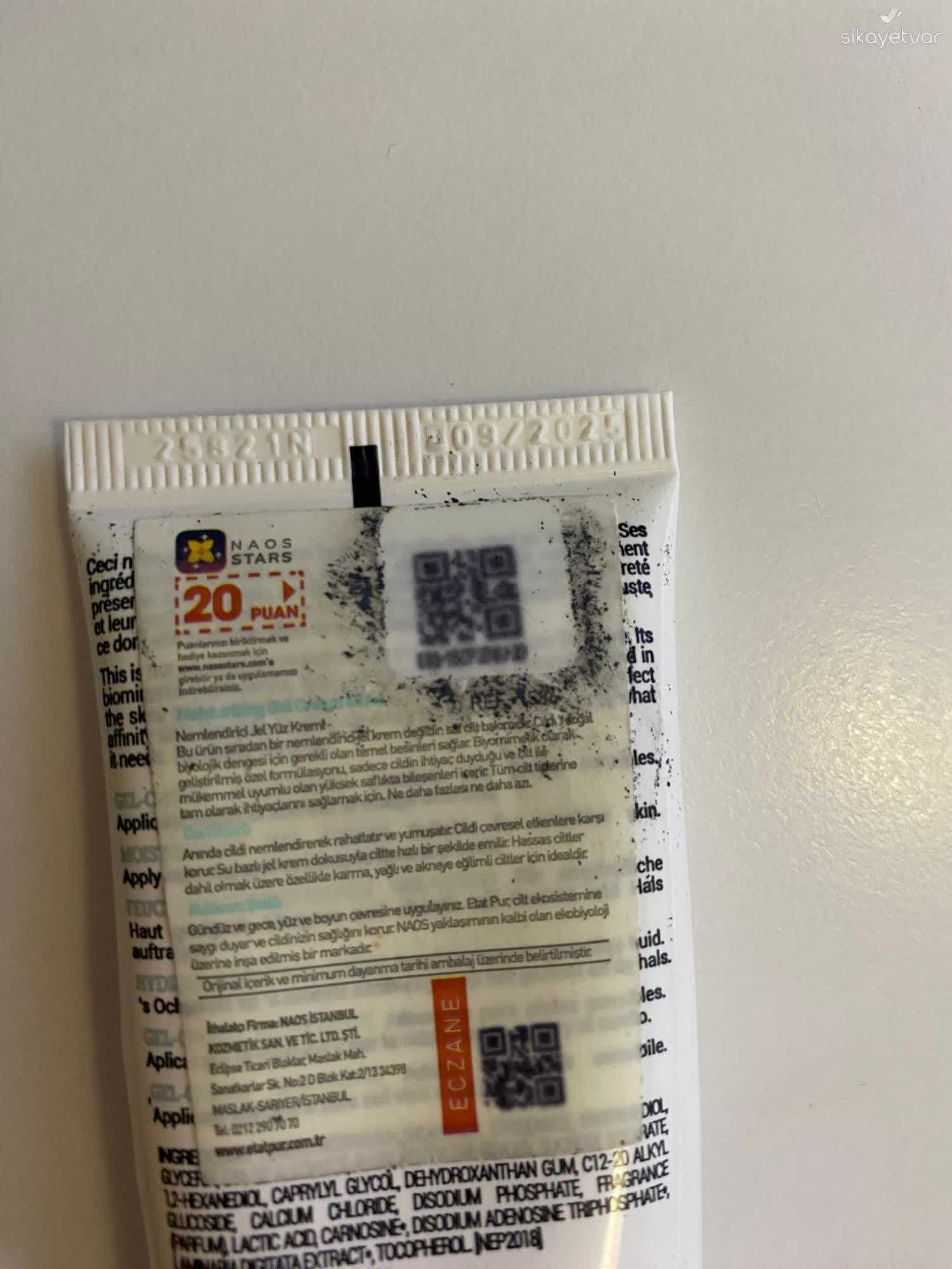 Naos Stars QR Kodunun Okunmaması Ve Uygulamanın Yetersizliği Hakkında ...