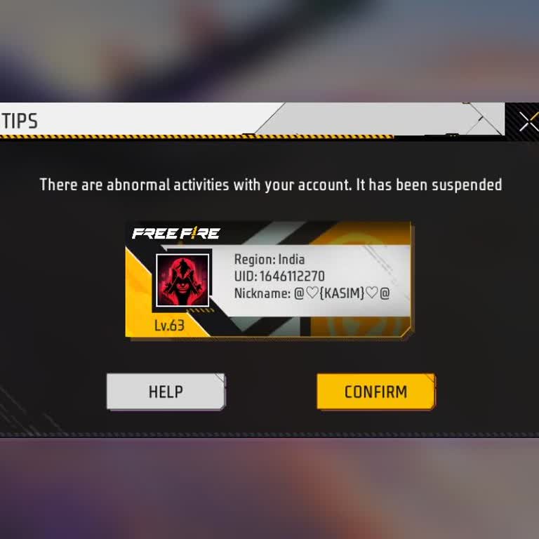 Free Fire Max Please Unban My FF Max Account - Xolvie