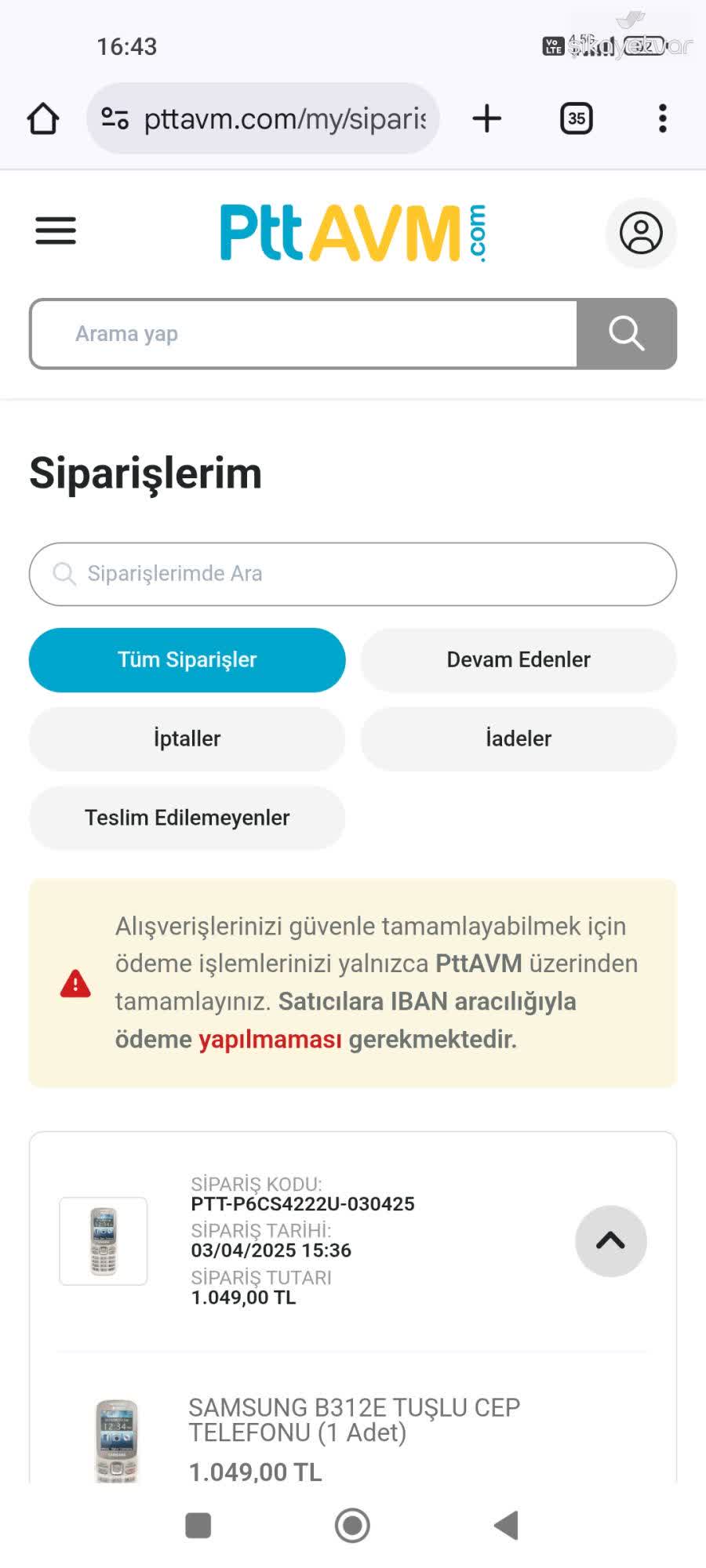 Pttcell Kayıtsız IMEI'li Telefon Ve Ulaşılamayan Firma Mağduriyeti ...