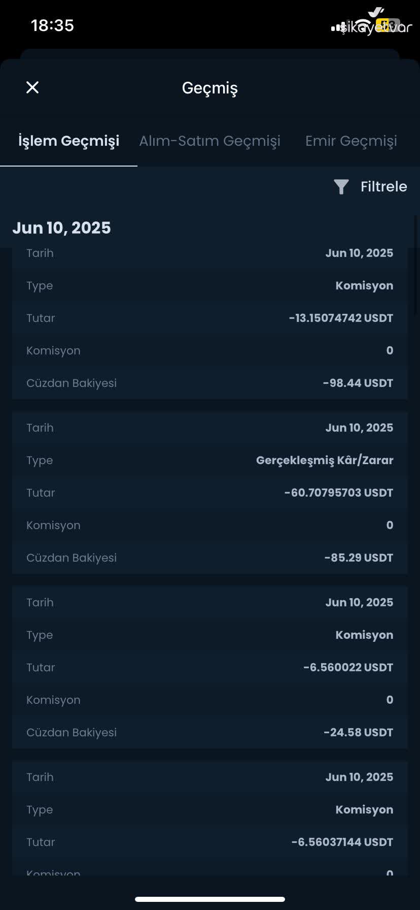 Bitexen Global Bonus Bakiyesi Ekside Kaldı, Destek Ekibi Ulaşılmaz Durumda - Şikayetvar