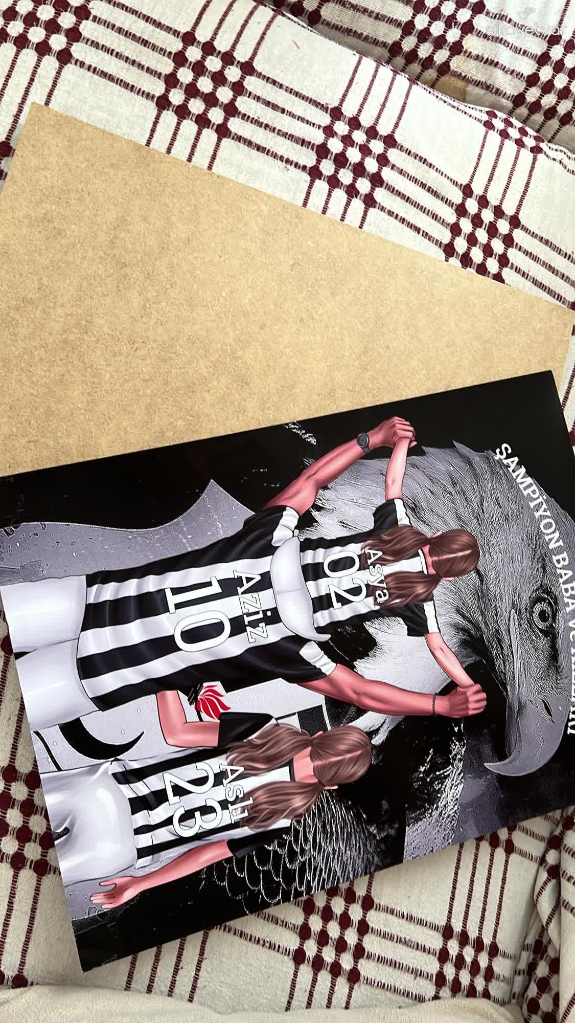 Sanaozel.co Aldığım Taraftar Tablosu Yerine Sadece Küçük Bir Poster ...