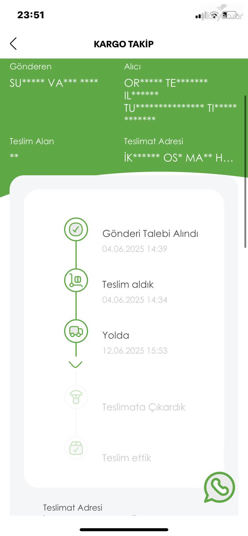 D’S Damat 1 Ayı Geçen Siparişim Ne Teslim Edildi Ne De Ücret İadesi ...