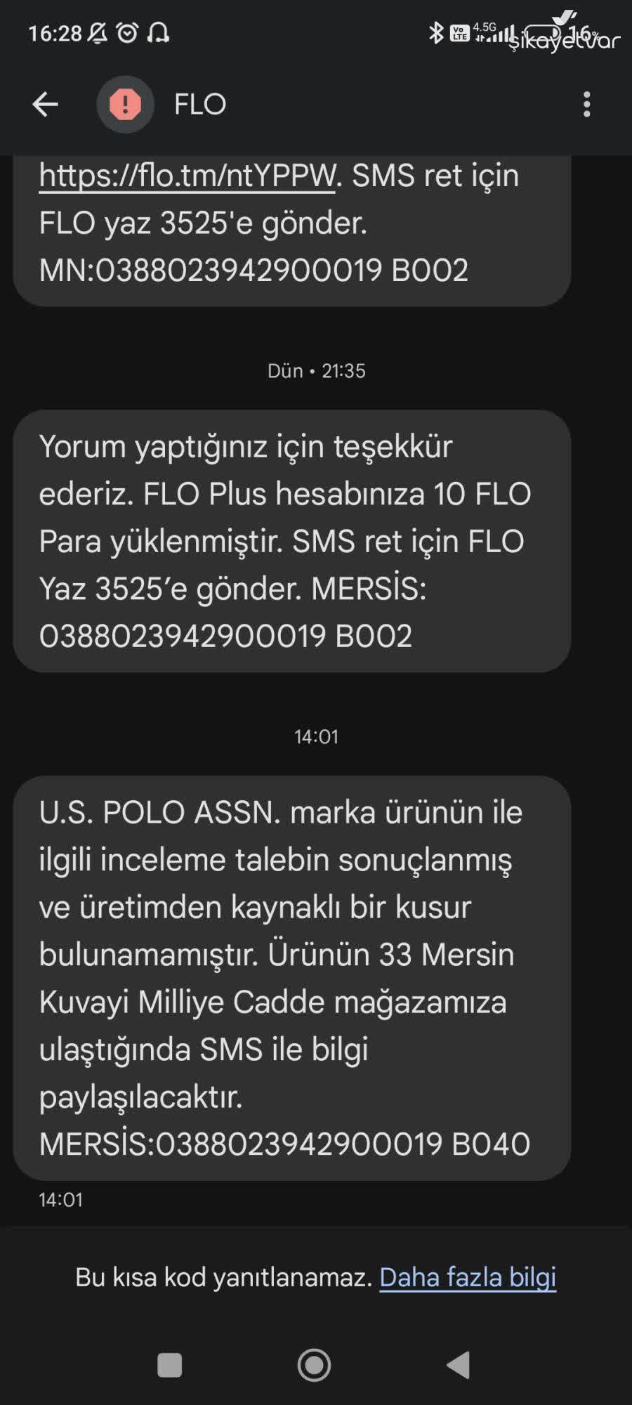 FLO Ayakkabı Kısa Sürede Yıpranan Ayakkabıya Yüksek Ücret Ödedim ...