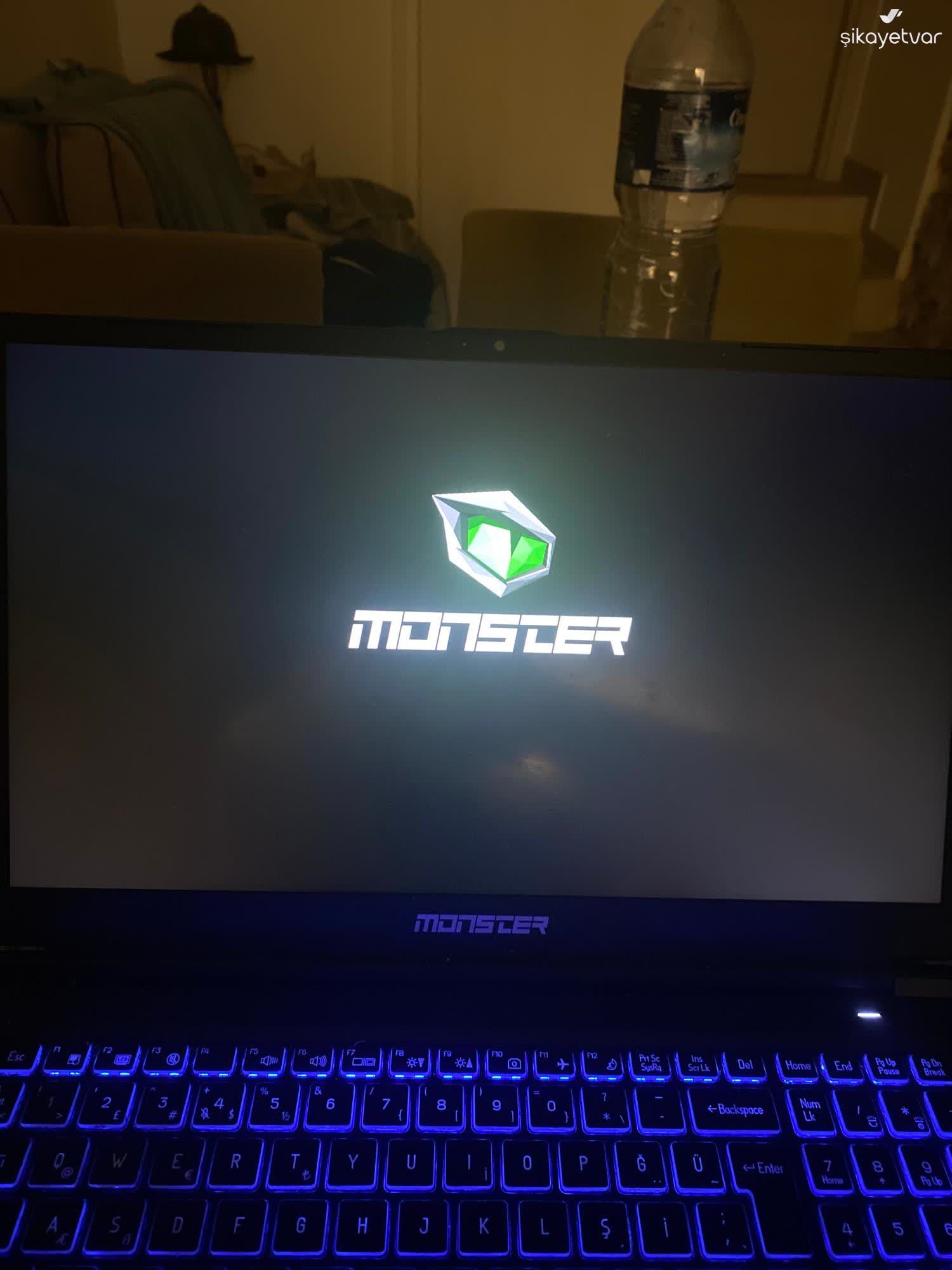 Monster Notebook Monster Laptop Sabah Açılmıyor Ve Logo Ekranında ...