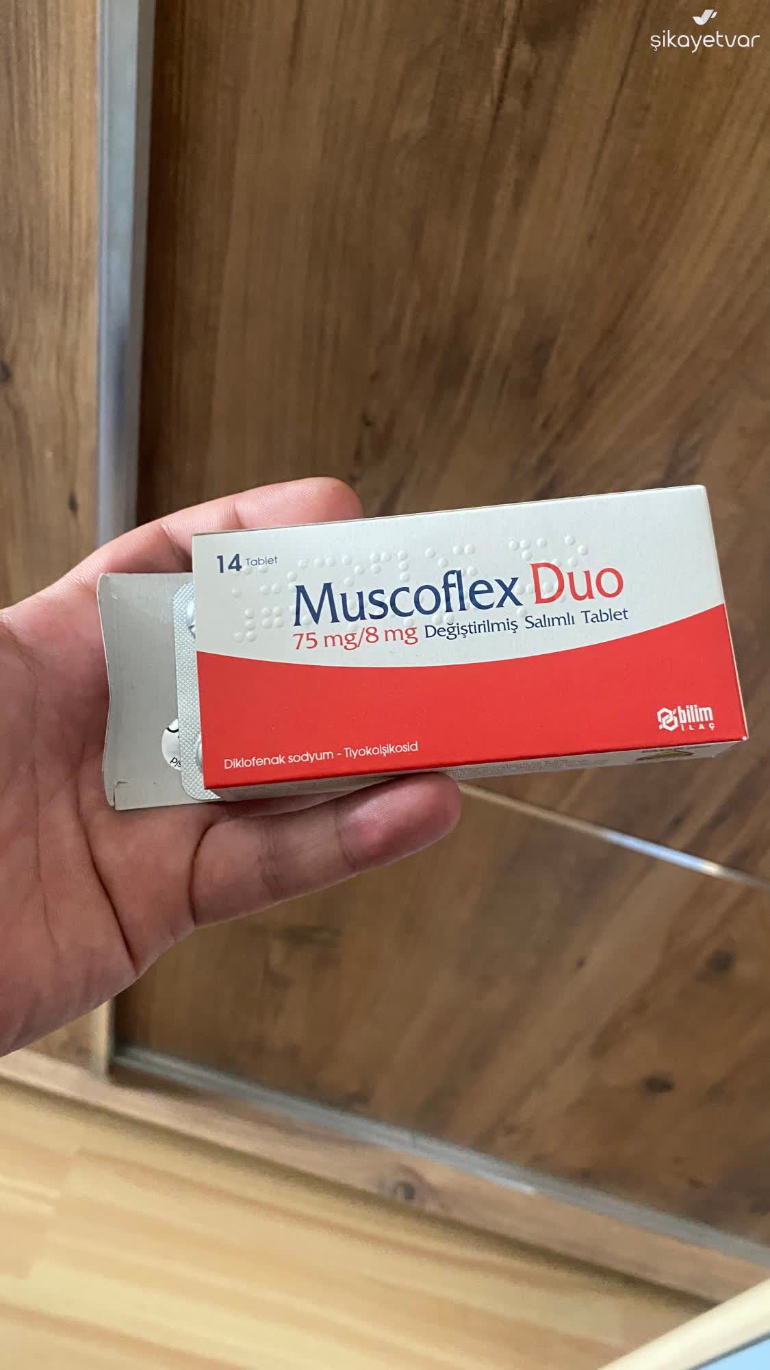 Bilim İlaç Muscoflex Duo Yan Etkileri Hayatımı Kabusa Çevirdi - Şikayetvar