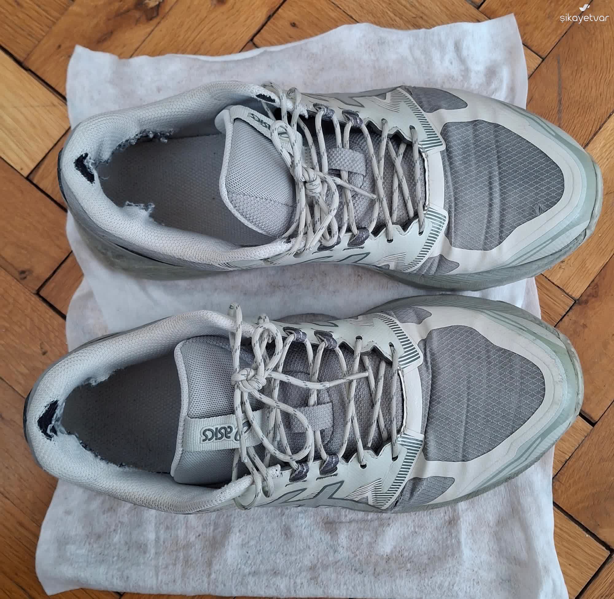 My Asics Gel-Terrain Sneakers Ripped in Months Despite Light Daily Use ...