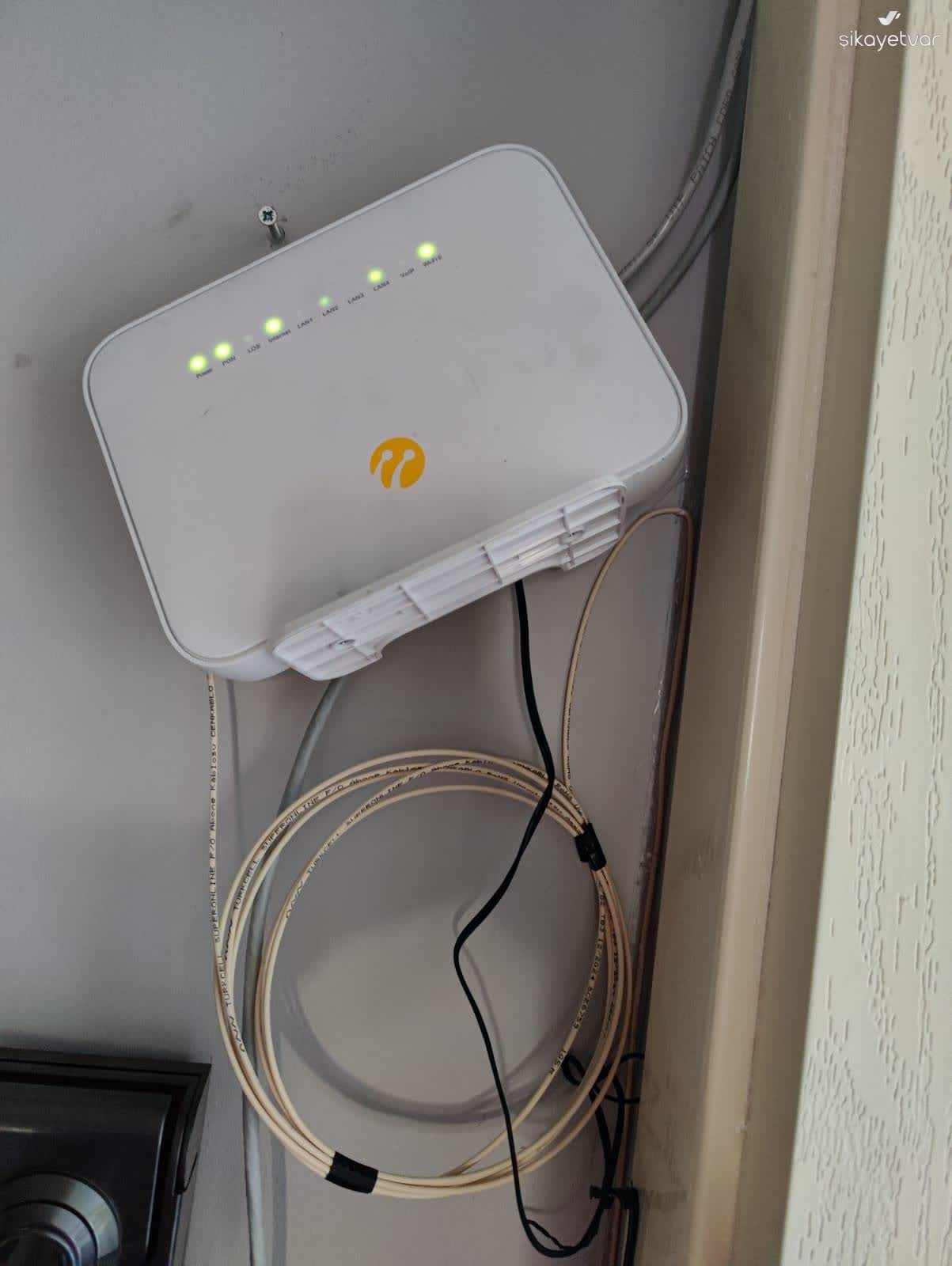 Superonline Fiber Modem Ve Kablo Değişimi Sonrası Yüksek Ve Düzensiz ...