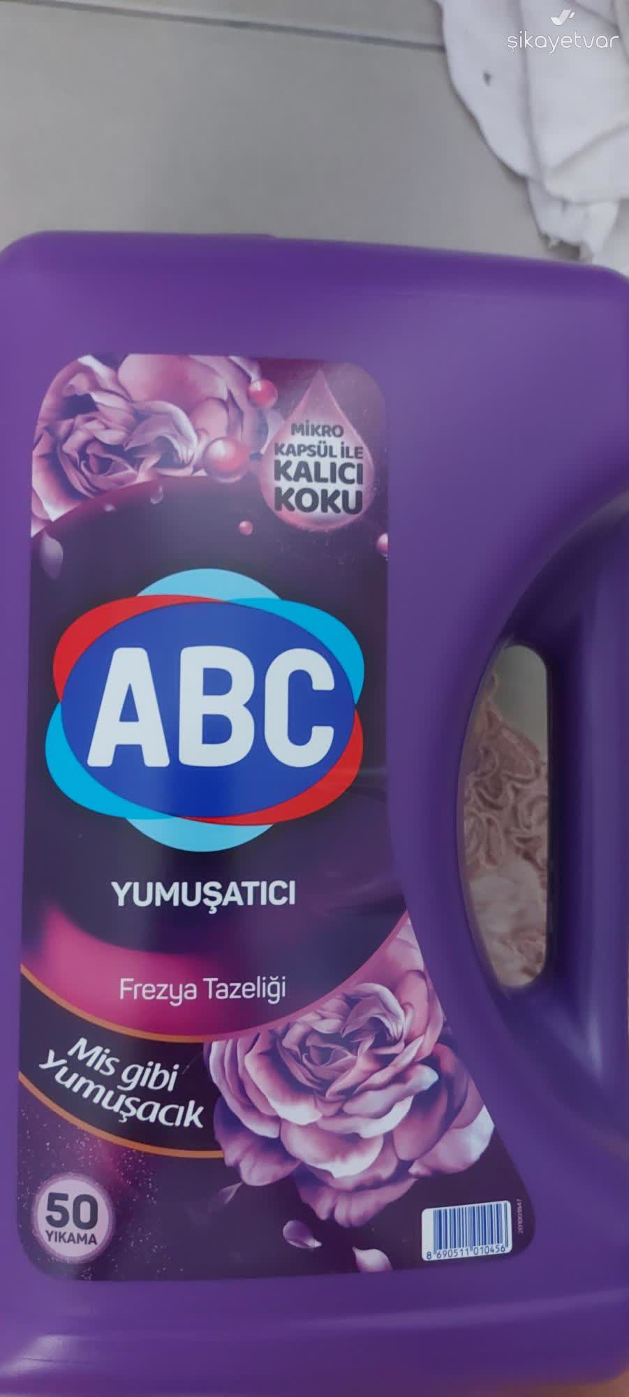 ABC Deterjan ABC Marka Yumuşatıcı Çamaşırlarda Kötü Koku Ve Müşteri ...