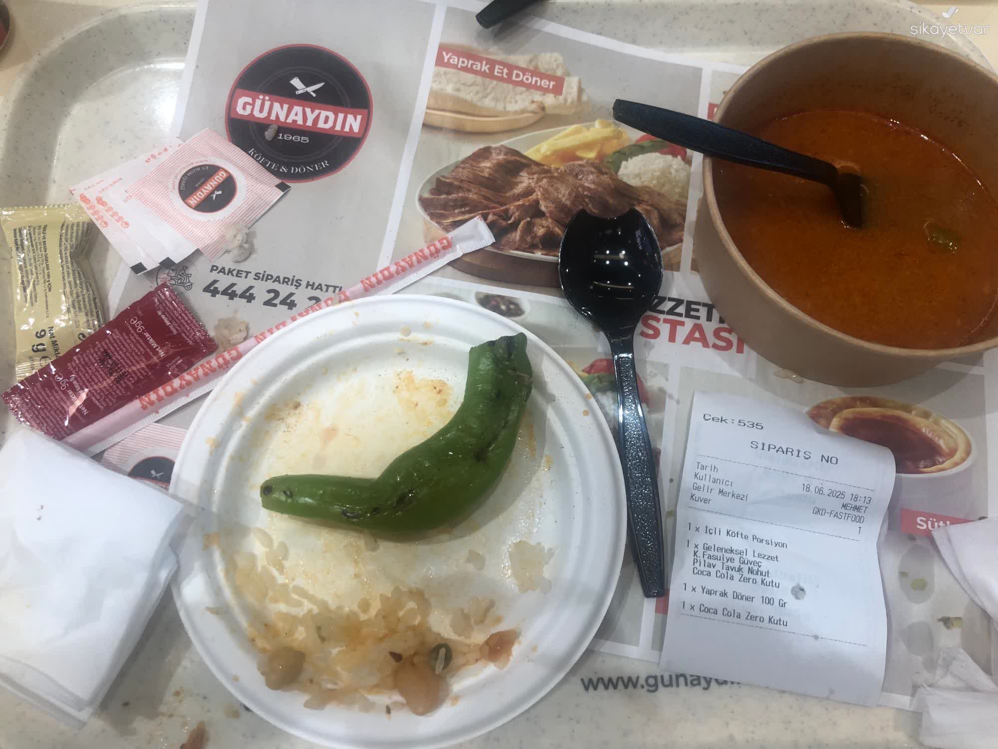 Günaydın Köfte & Döner Cepa AVM Şubenizde Lezzet Ve Sunum Hayal ...