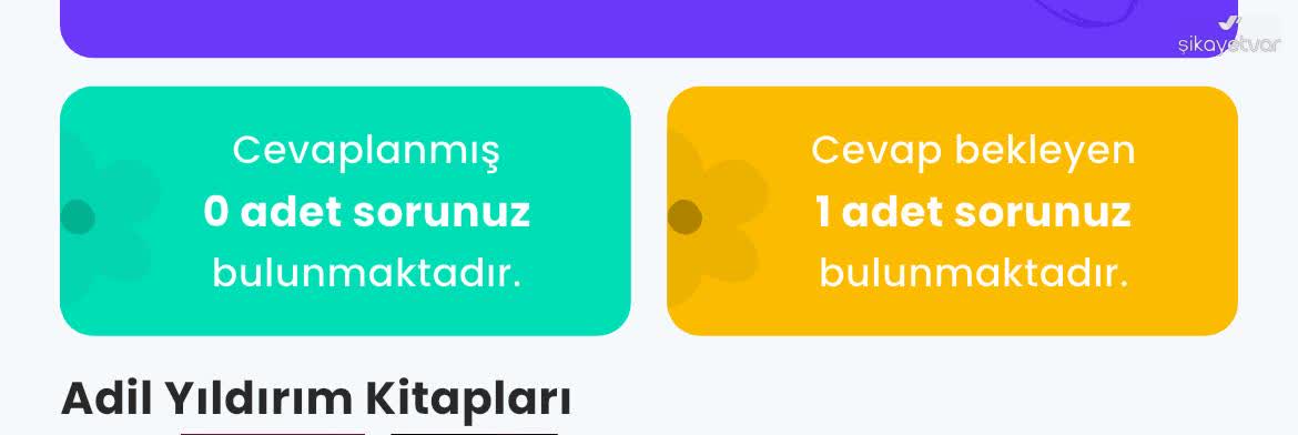 Adil'e Sor Uygulamada Ödeme Yapılmasına Rağmen Yanıt Alınamaması - Şikayetvar