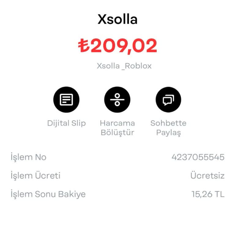 ROBLOX Aldım Gelmedi Şikayetleri - Şikayetvar