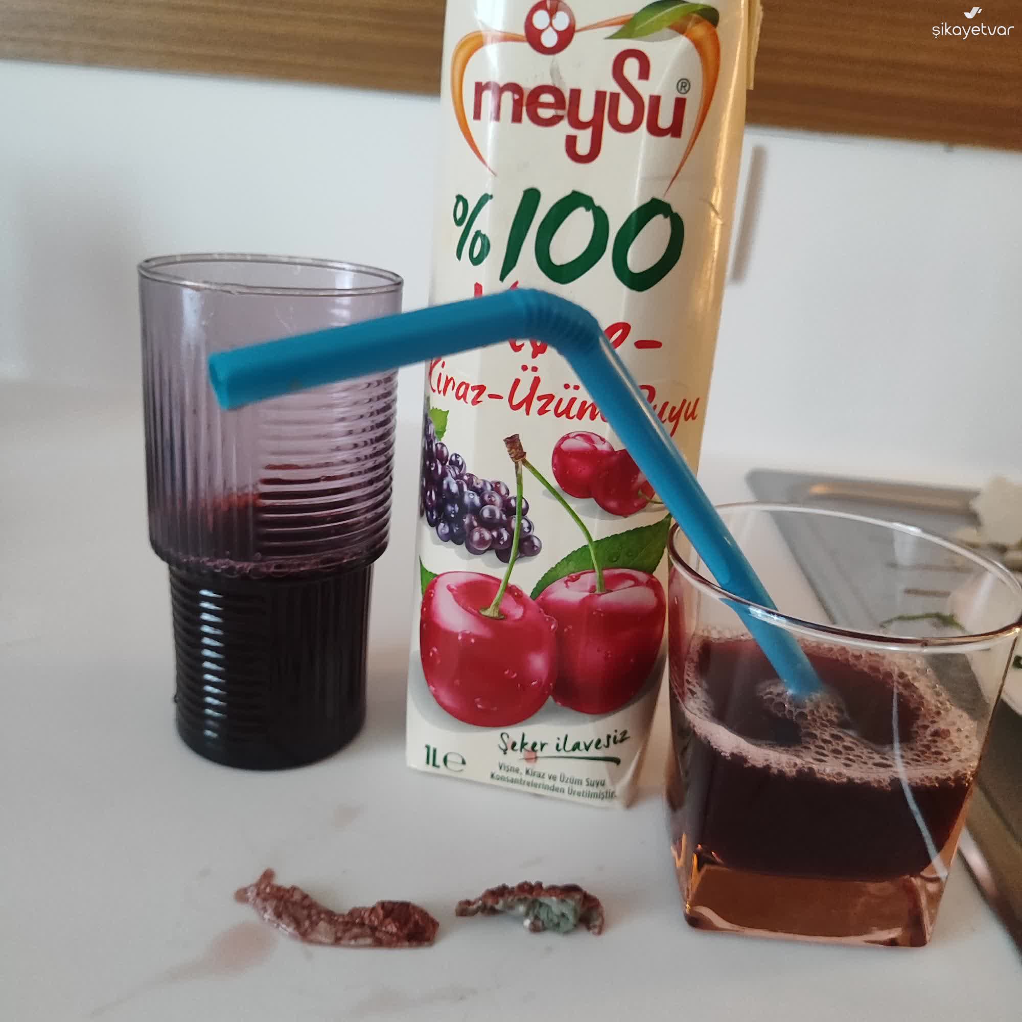 Meysu Meyve Suyunda Beklenmeyen Sürprizler - Şikayetvar