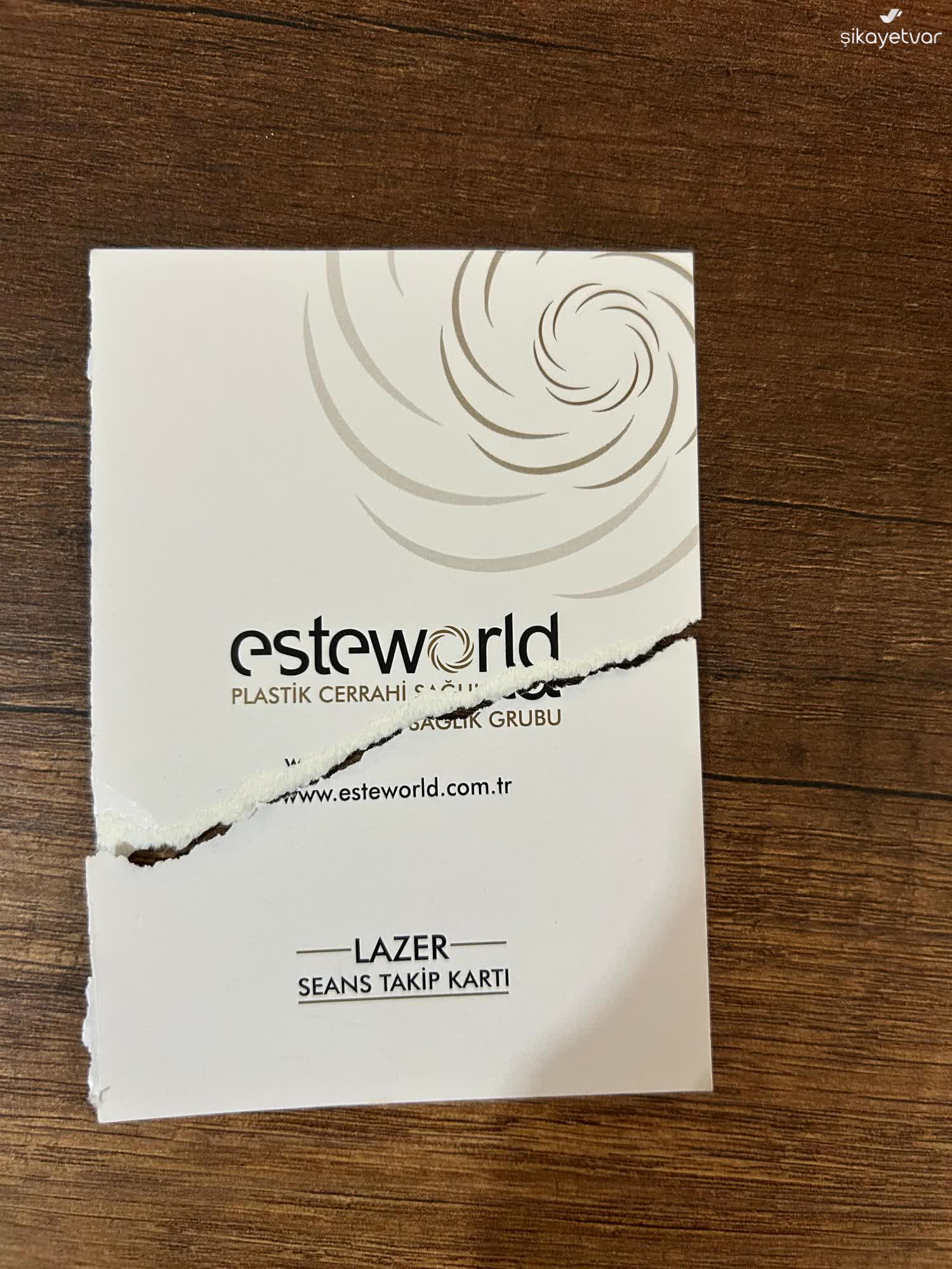 Esteworld Yüksek Ücret Ödedim Hakaret Ve Saygısızlıkla Karşılaştım ...